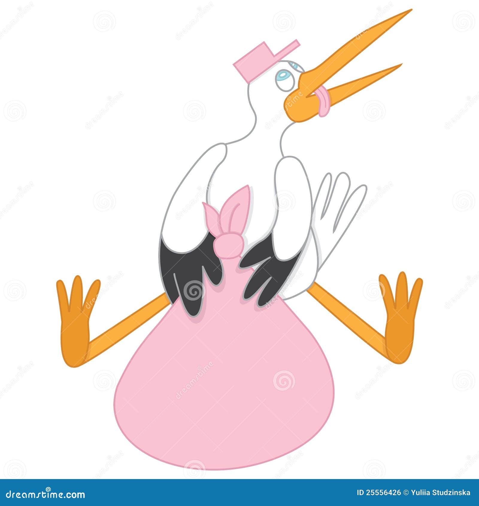 It s a big girl stock vector. Illustration of isolated - 25556426