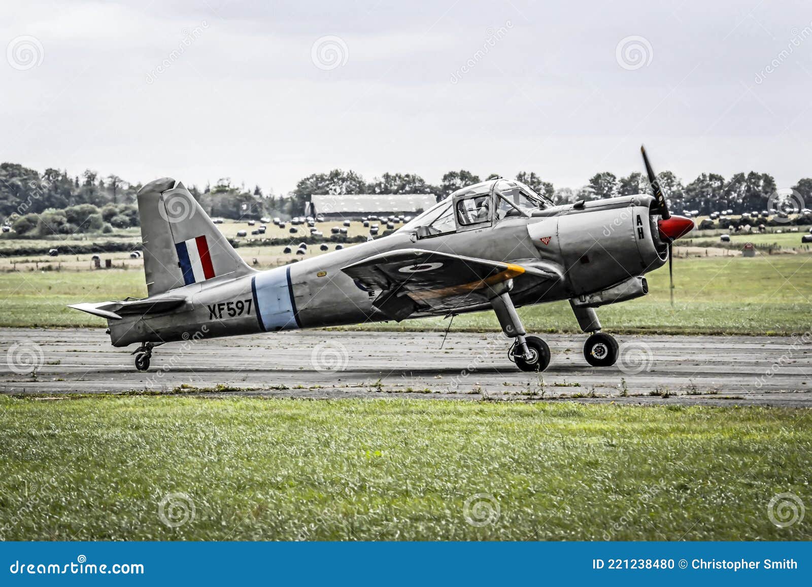 1950s British RAF Percival Proctor Editorial Image - Image of ...