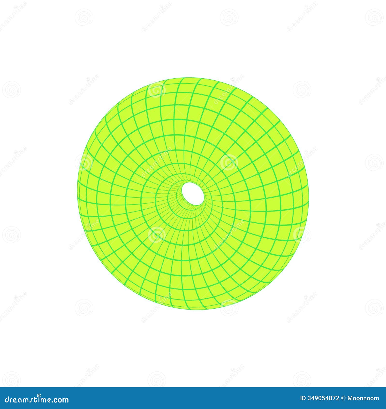 90s Brutal 3d Mesh Planet Patch Vector Illustration | CartoonDealer.com ...