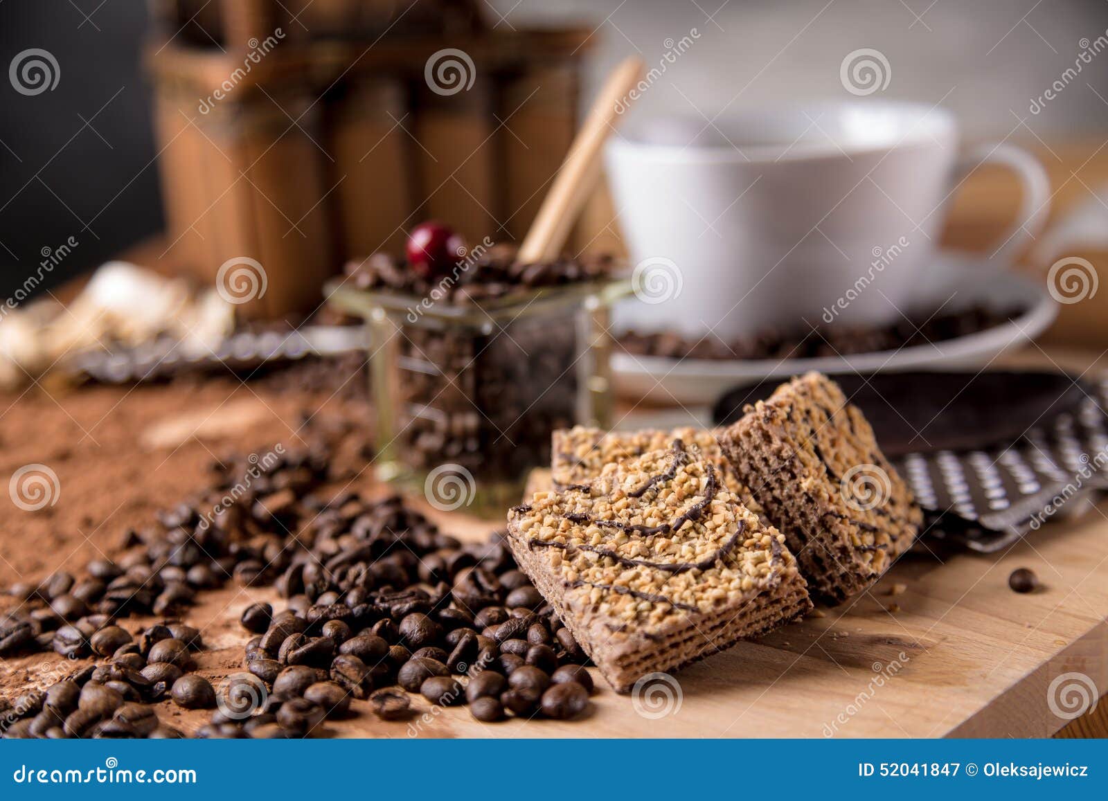 It S Coffee Break, Natural Concept with Organic Food Stock Image ...