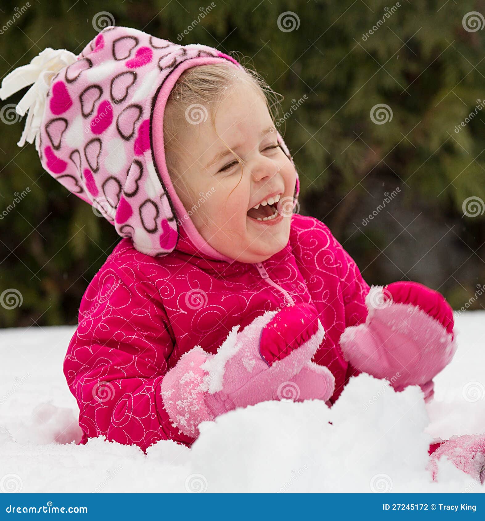 It S a Cold but Fun Day Outside Stock Photo - Image of smile, play ...