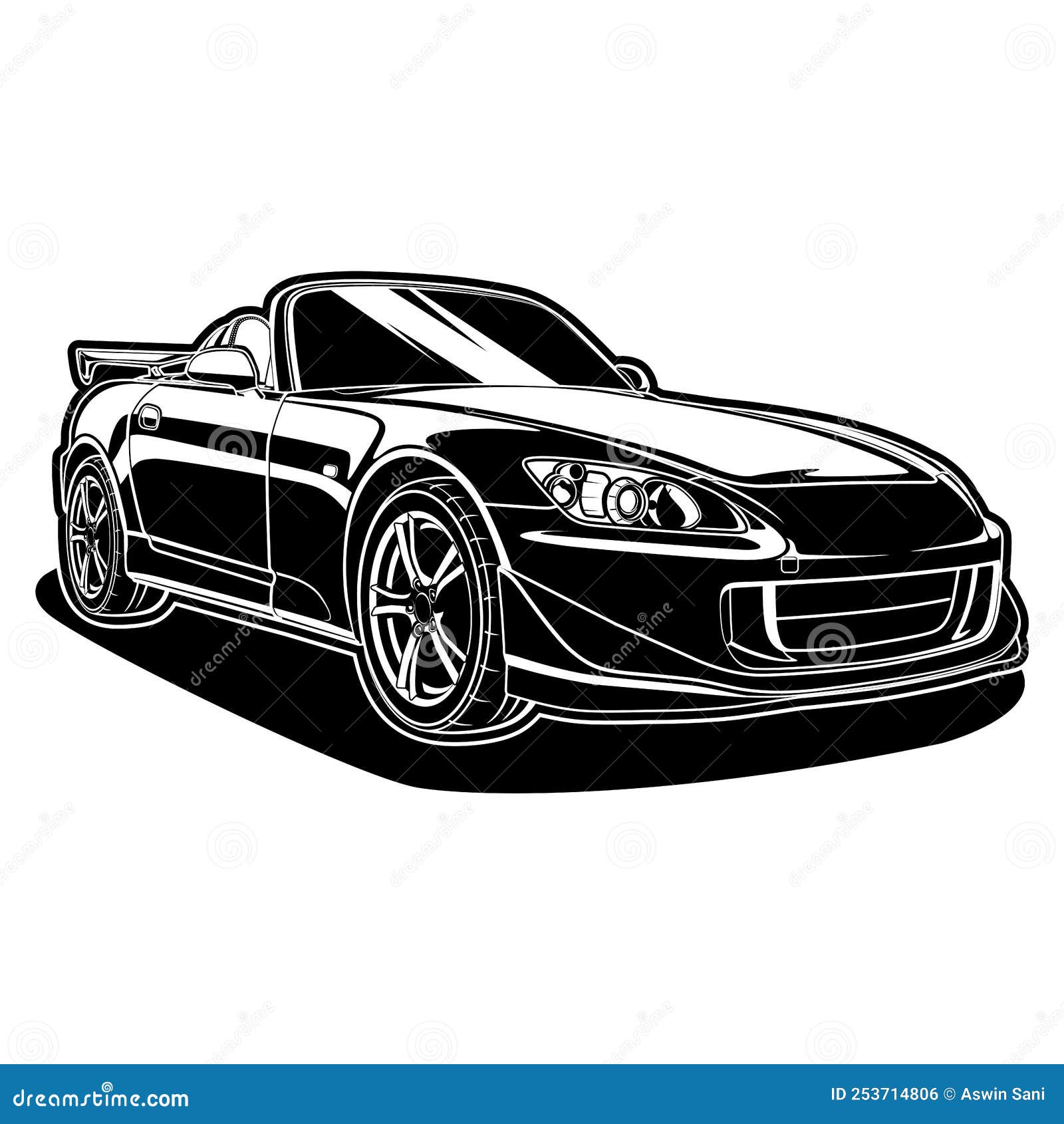 S2000 CR stock illustration. Illustration of race, mobile - 253714806