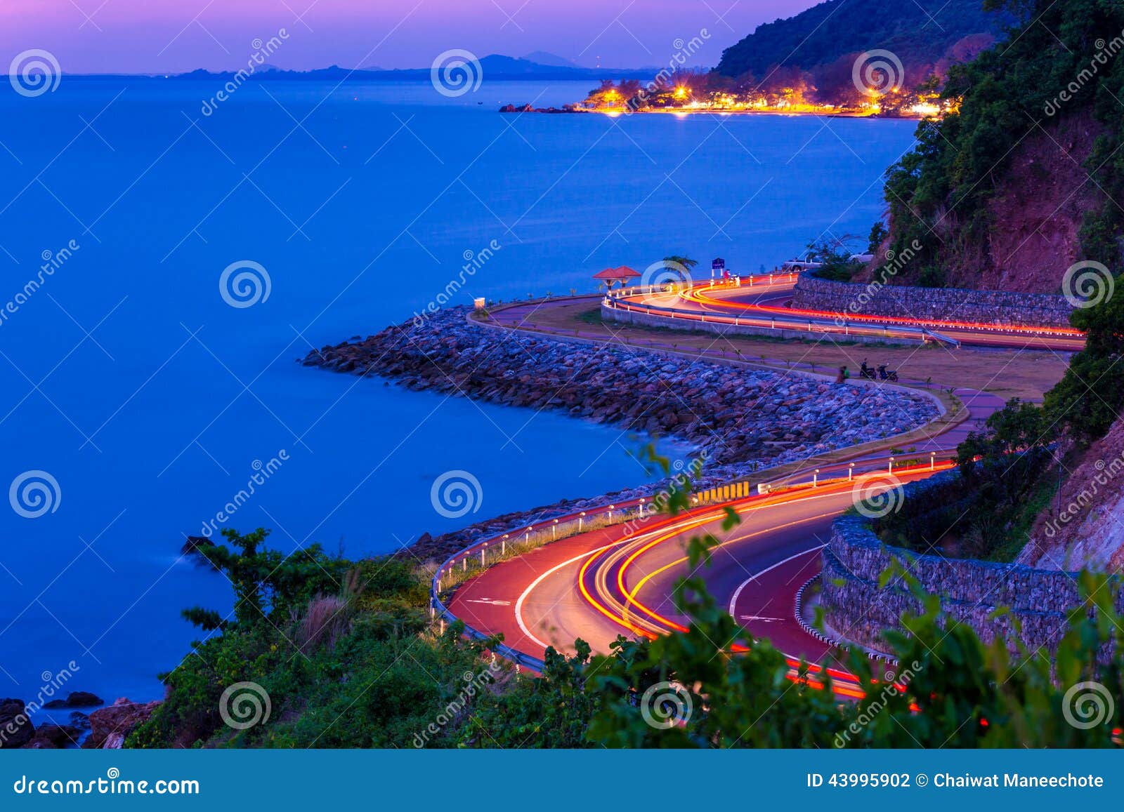 The S curve road stock photo. Image of mountain, landscape - 43995902