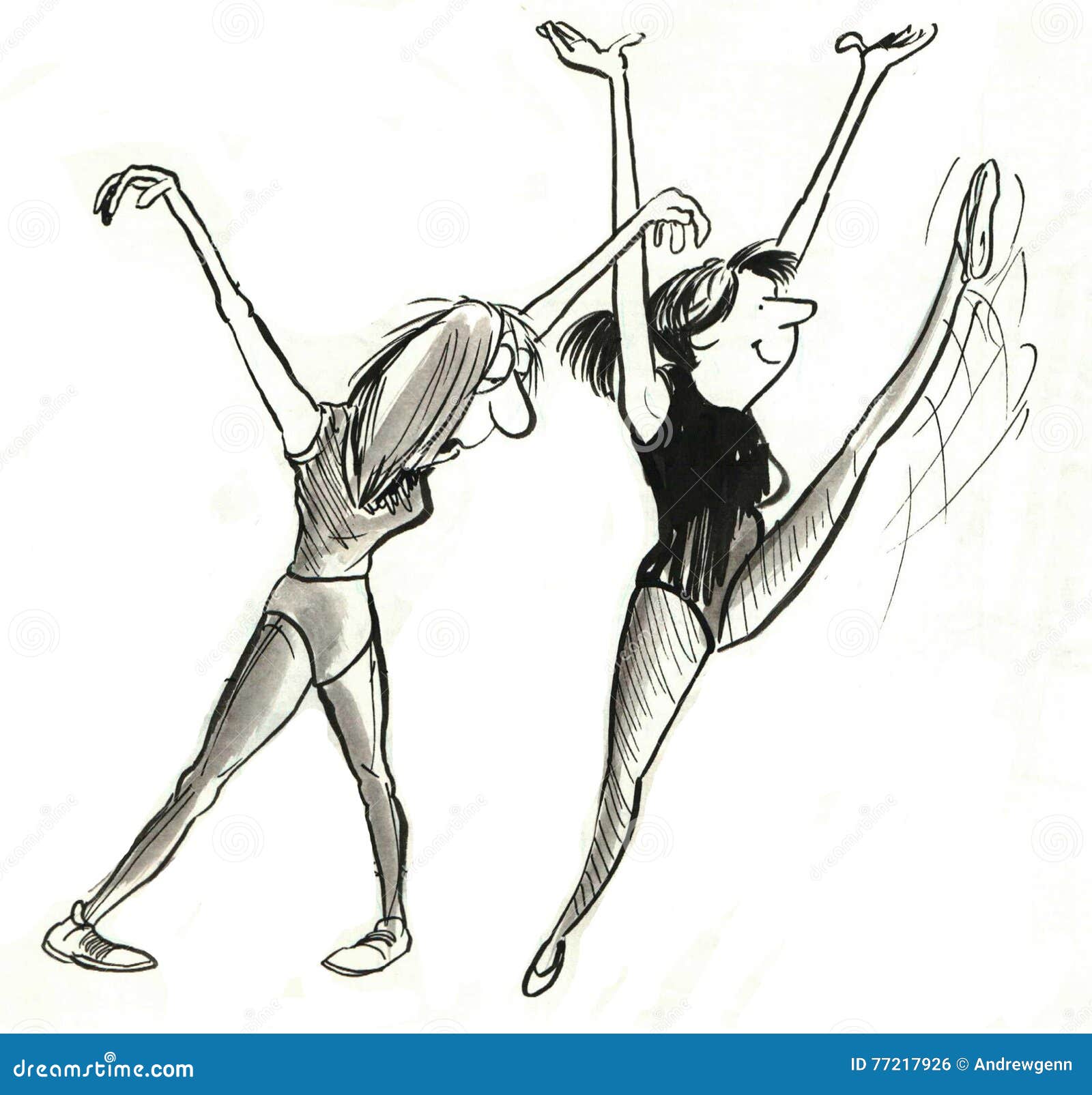 S'exercer illustration stock. Illustration du exercer - 77217926