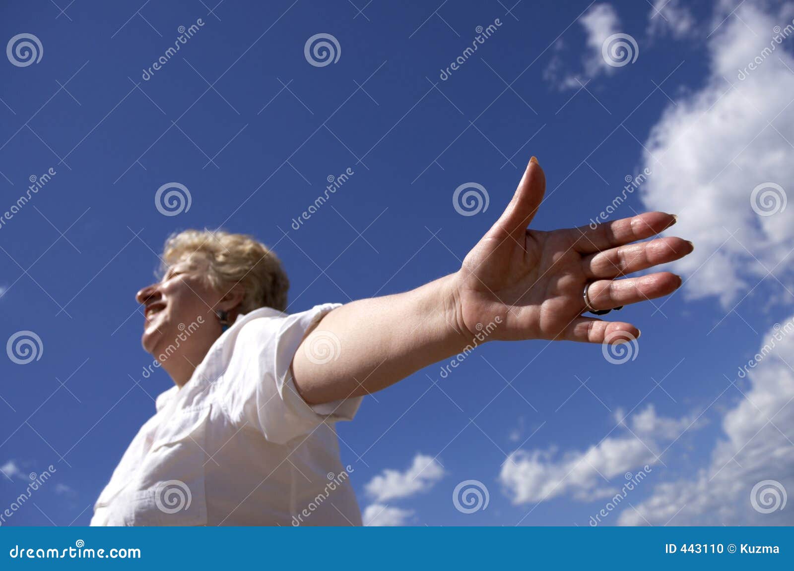 It s freedom! stock photo. Image of happy, peace, nature - 443110