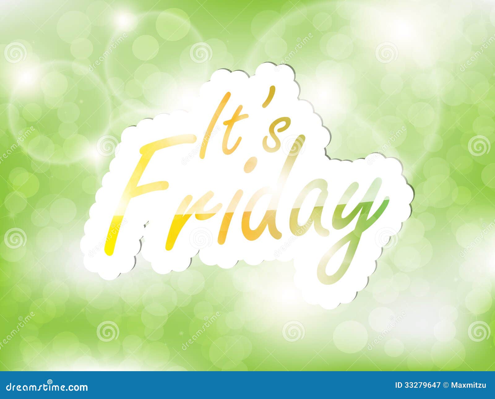 It s Friday background. stock vector. Illustration of alphabet - 33279647