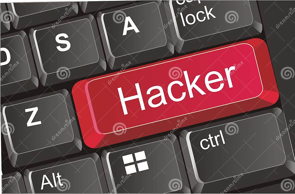 It`s hacket attack stock illustration. Illustration of attack - 151466815