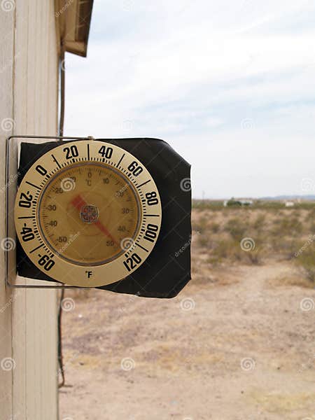 It s Hot Outside stock image. Image of sandy, thermometer - 4774361