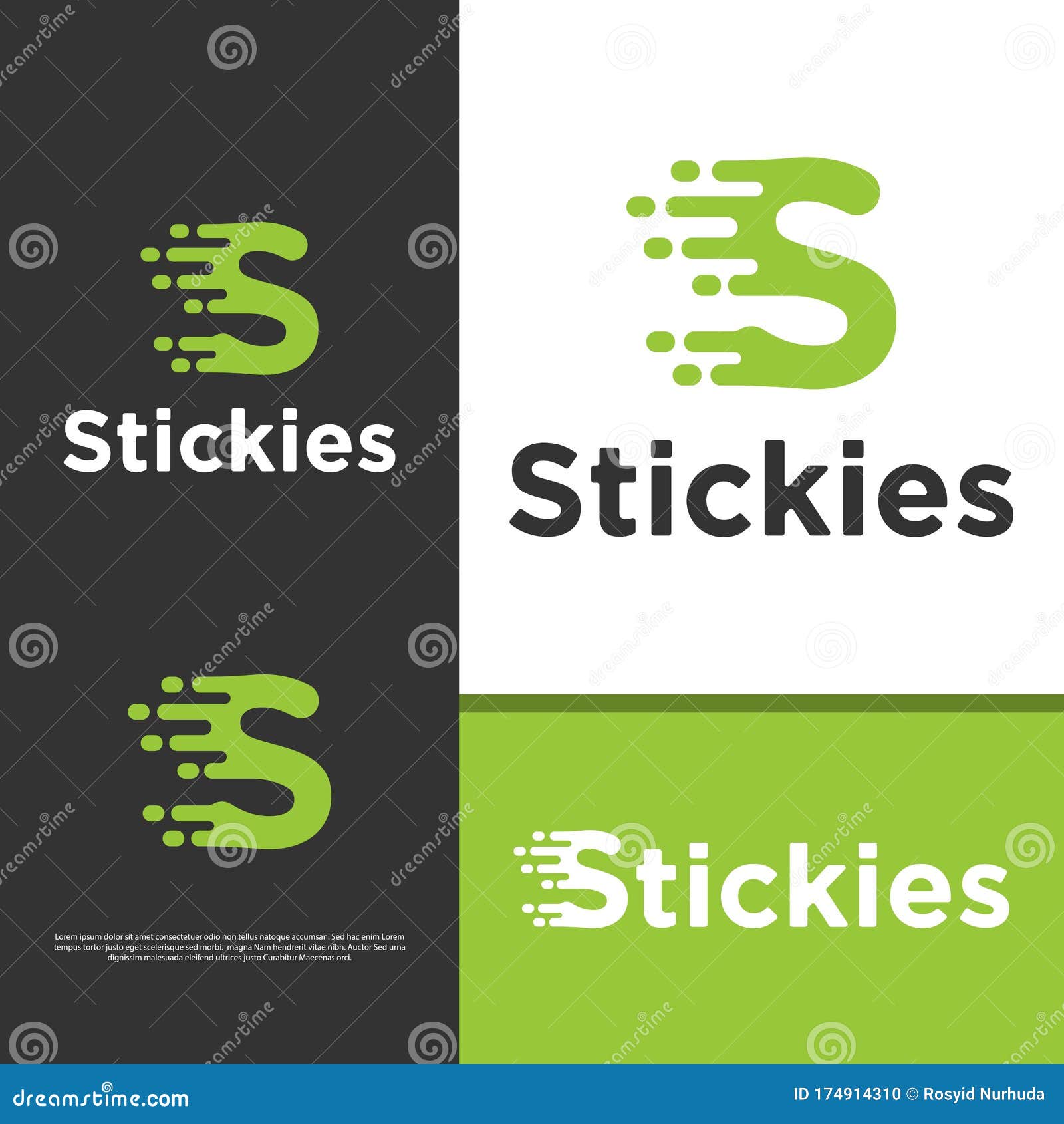 Stickies On Computer Screen In The Office Cartoon Vector ...