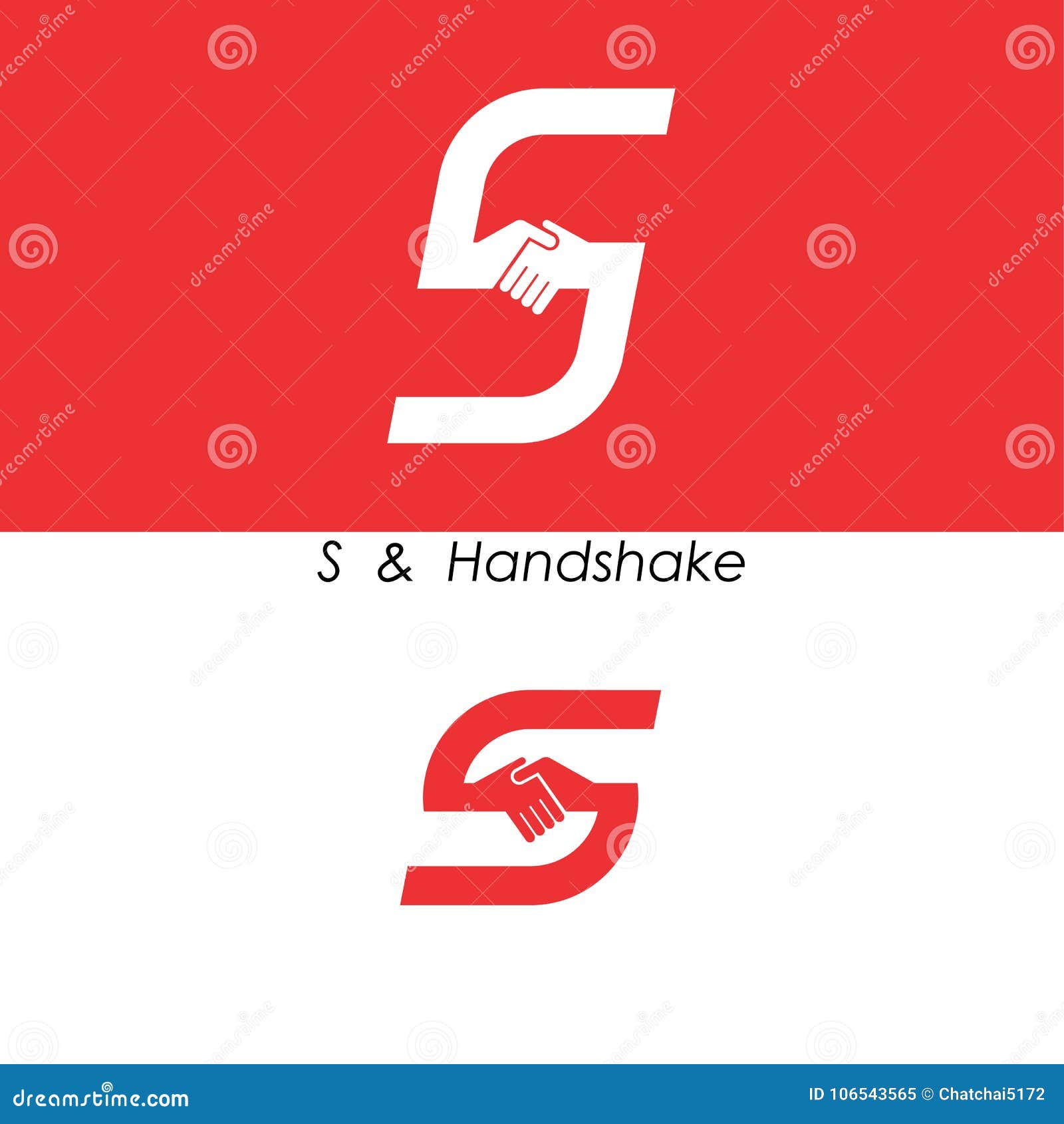 S - Letter Abstract Icon & Hands Logo Design Vector Template.Teamwork ...