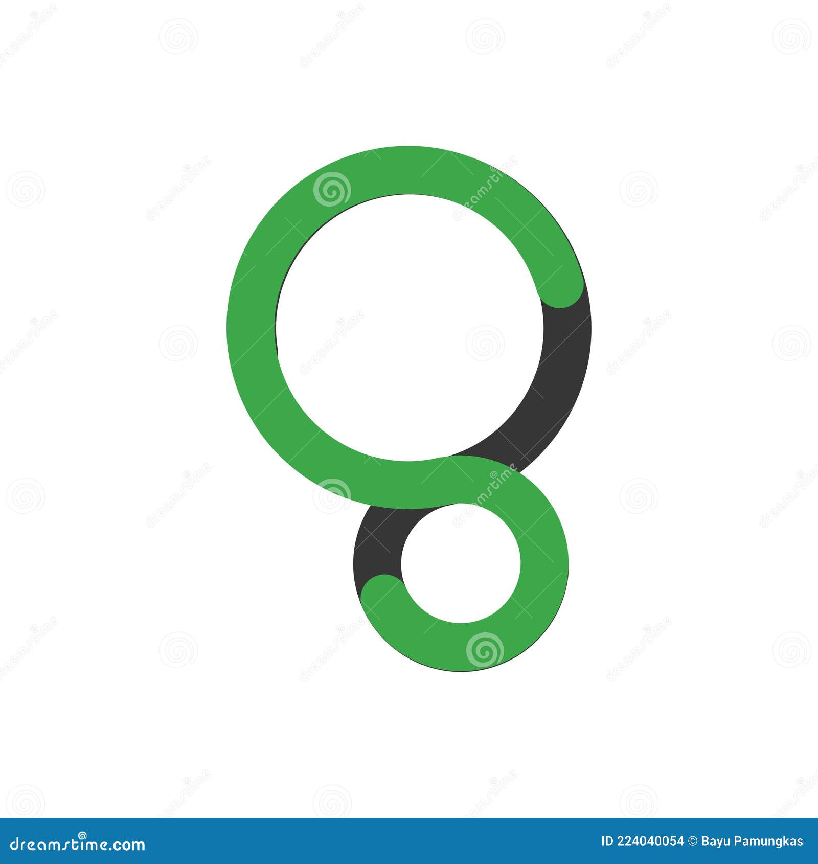 S Letter Infinity Logo Vector Element. Letter Logo Template Stock ...