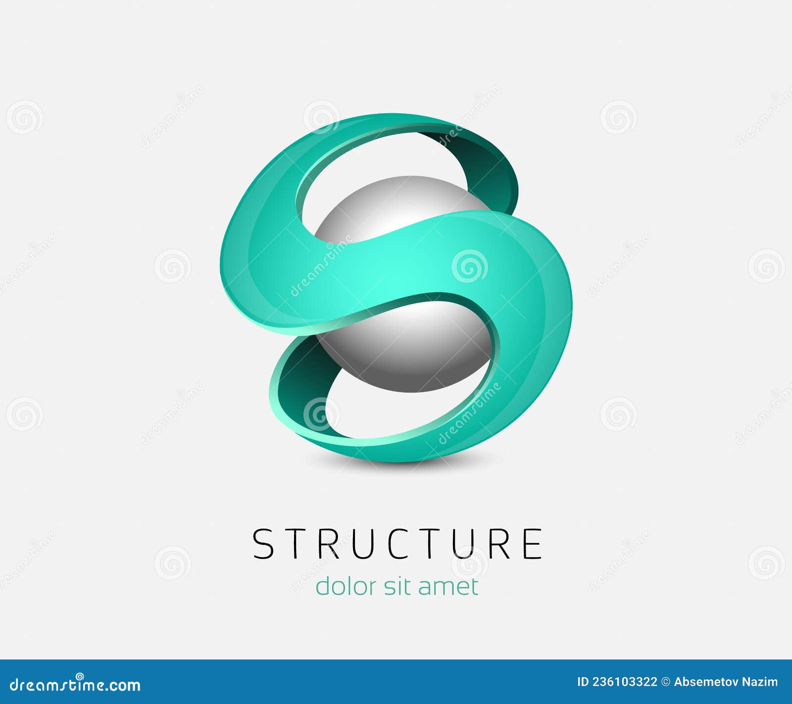 S Letter Shape Logo Design Template Stock Vector - Illustration of ...