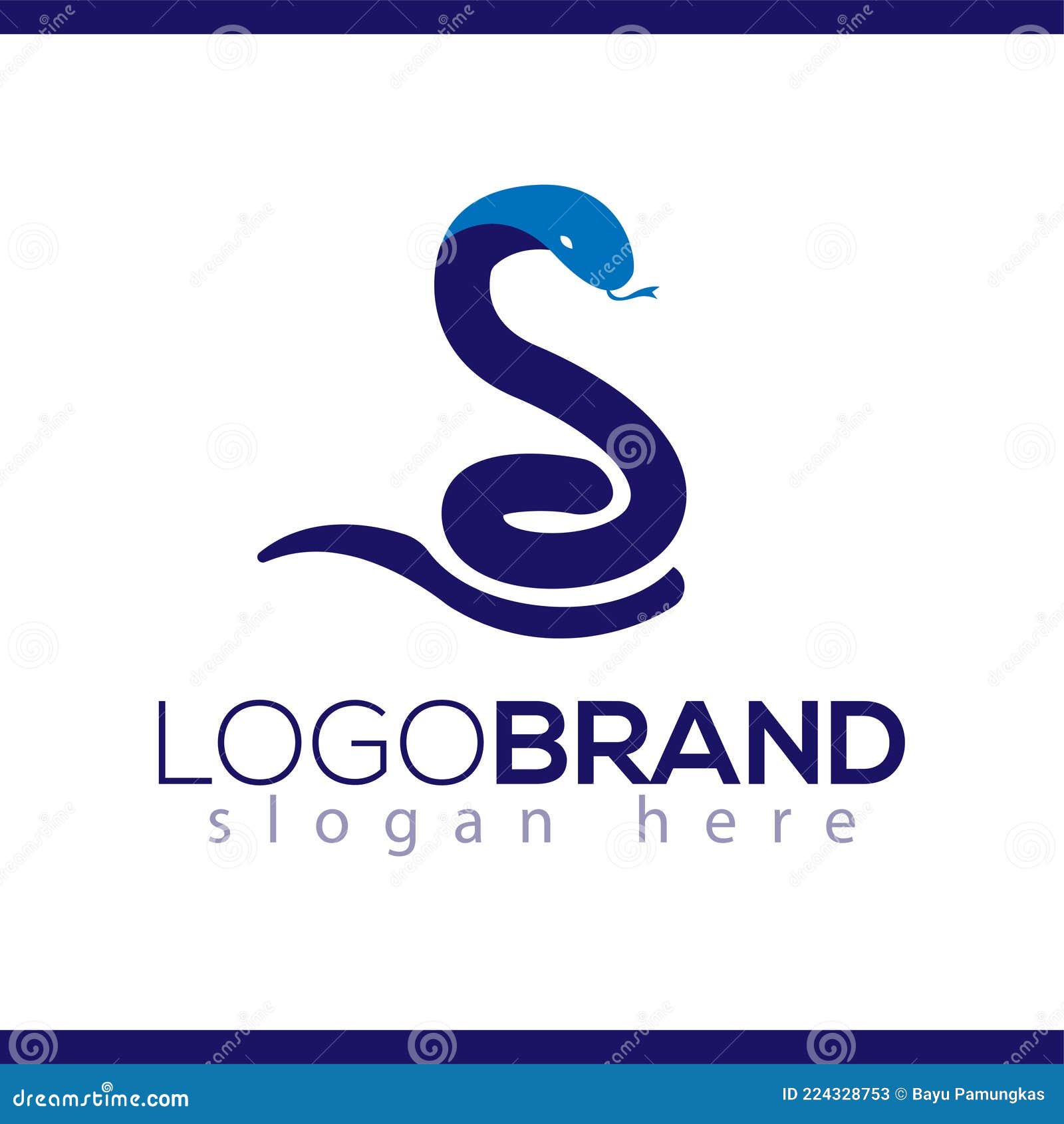 S Letter Snake Logo Icon Vector Template Stock Vector - Illustration of ...