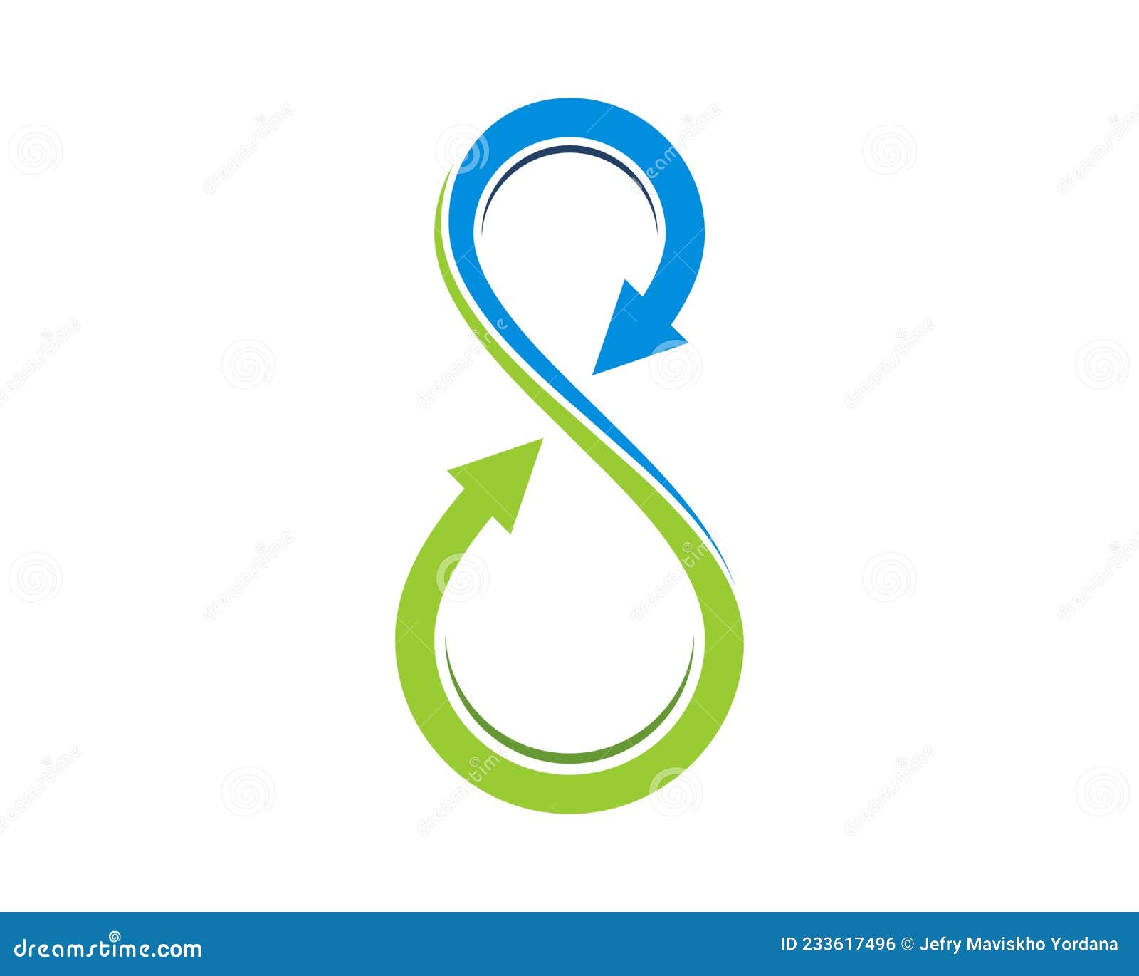 S Letter with Upside Down Arrow Logo Stock Vector - Illustration of ...