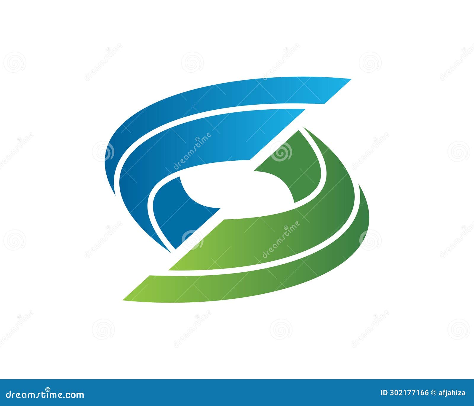 S Letter Vortex Logo Template 2 Stock Vector - Illustration of ...