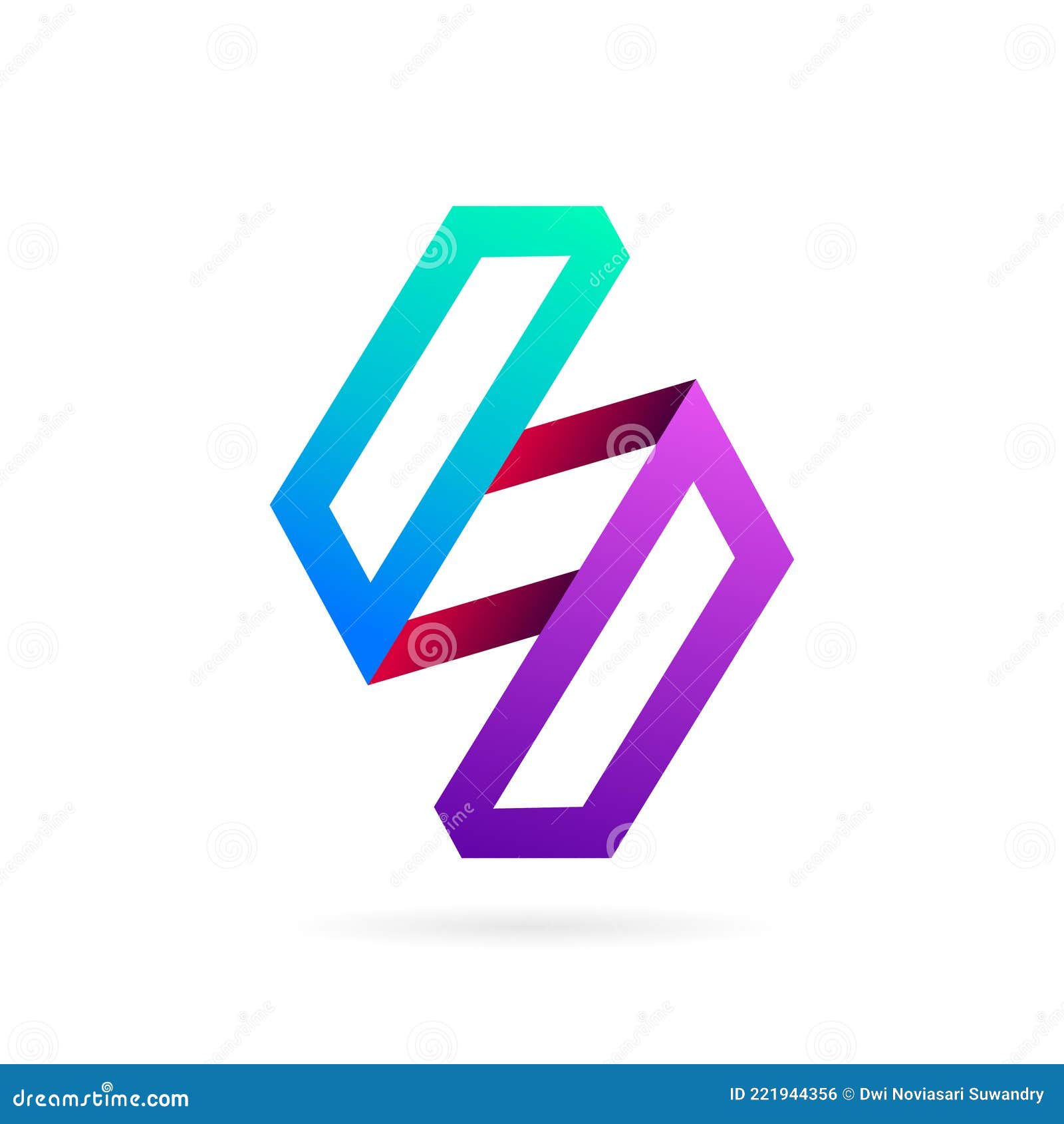 S logo with diamond symbol stock vector. Illustration of font - 221944356