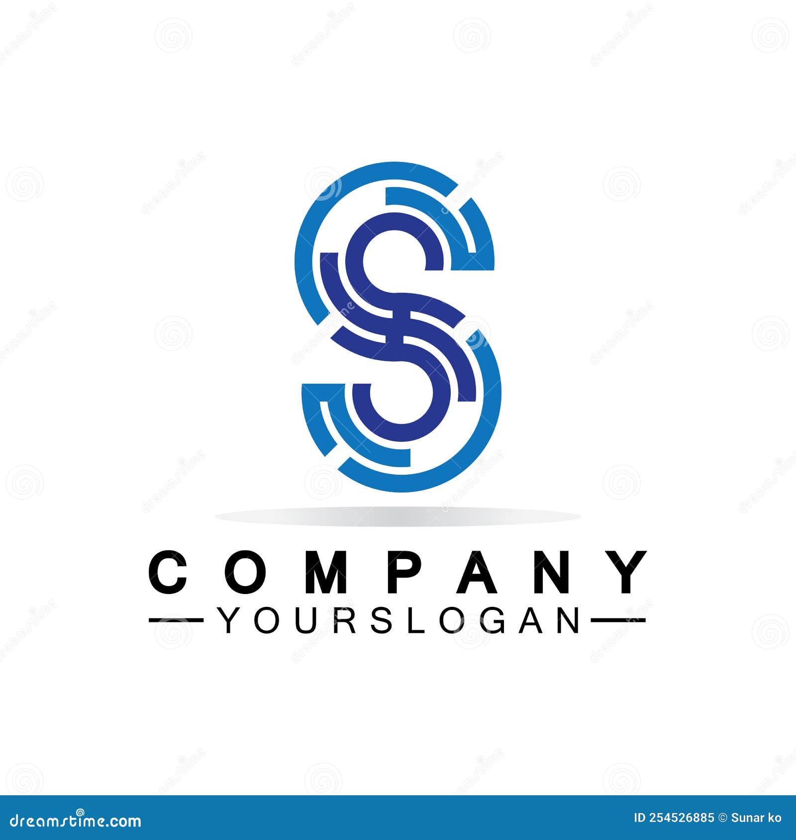 S Logo. Letter S Logo Icon Design Template Stock Illustration ...