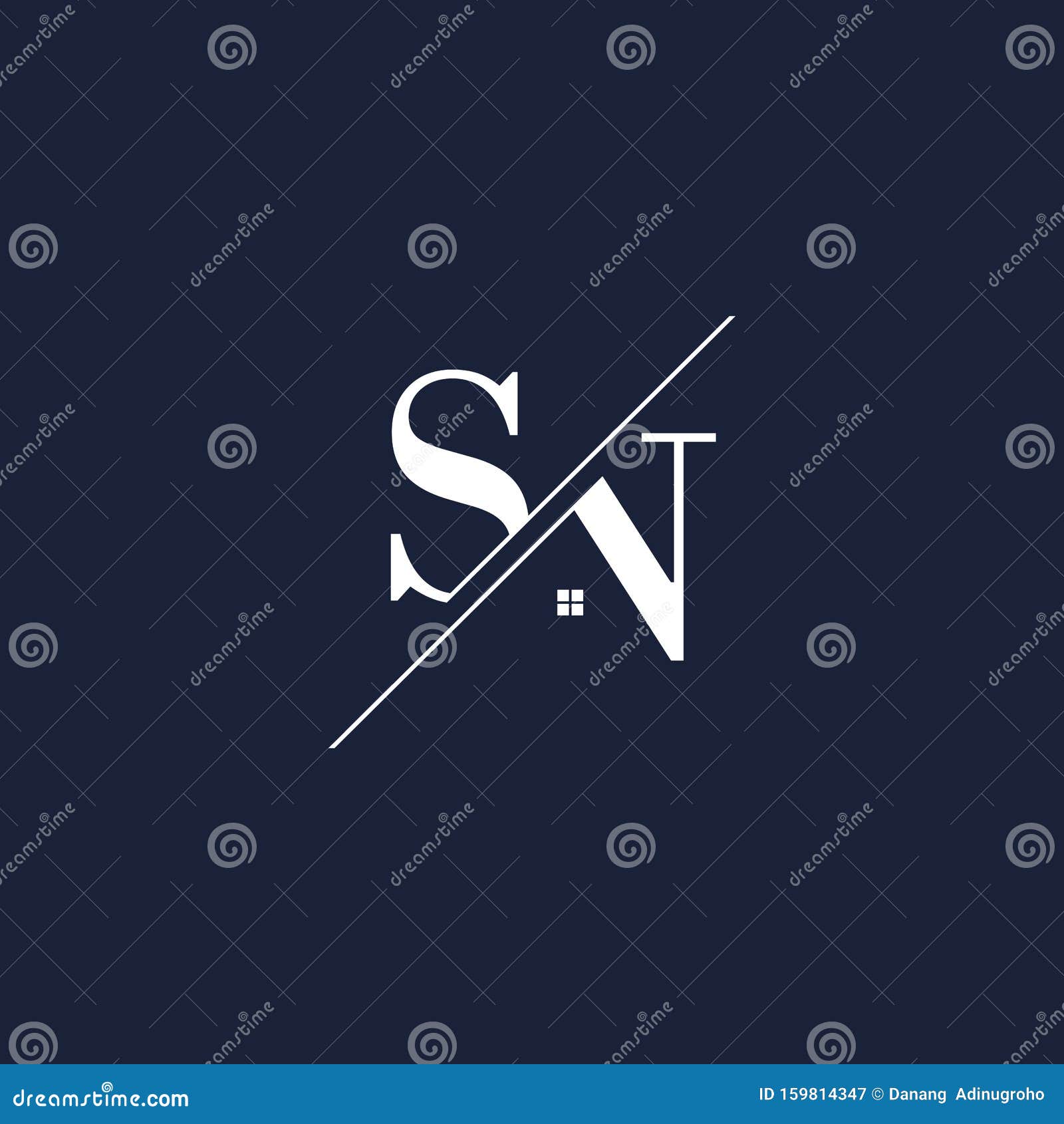 SN Initial Modern Logo Designs Inspiration, Minimalist Logo Template ...