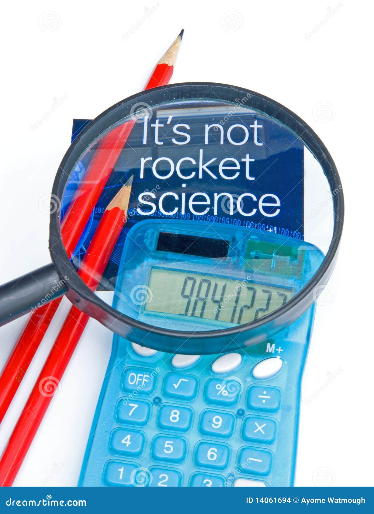 It s not rocket science. stock photo. Image of blue, rocket - 14061694 It s not rocket science. stock photo. Image of blue, rocket - 14061694