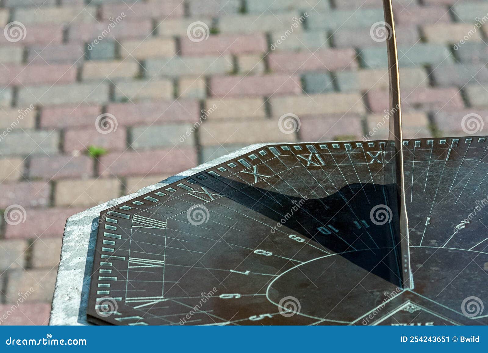 Half a sundial time stock image. Image of colony, forest - 254243651