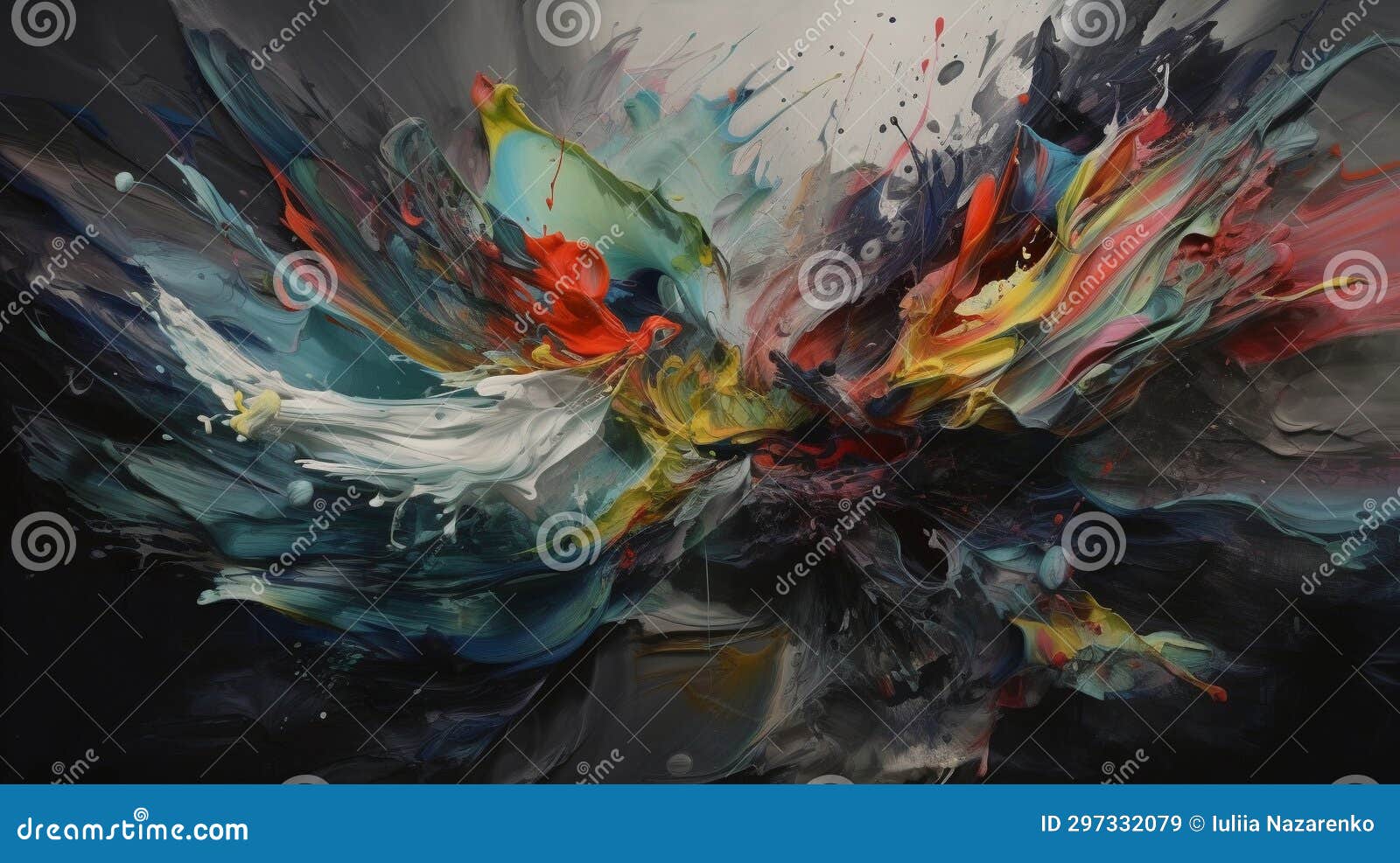 It S an Oil Painting. AI Generated Stock Image - Image of expressionism ...
