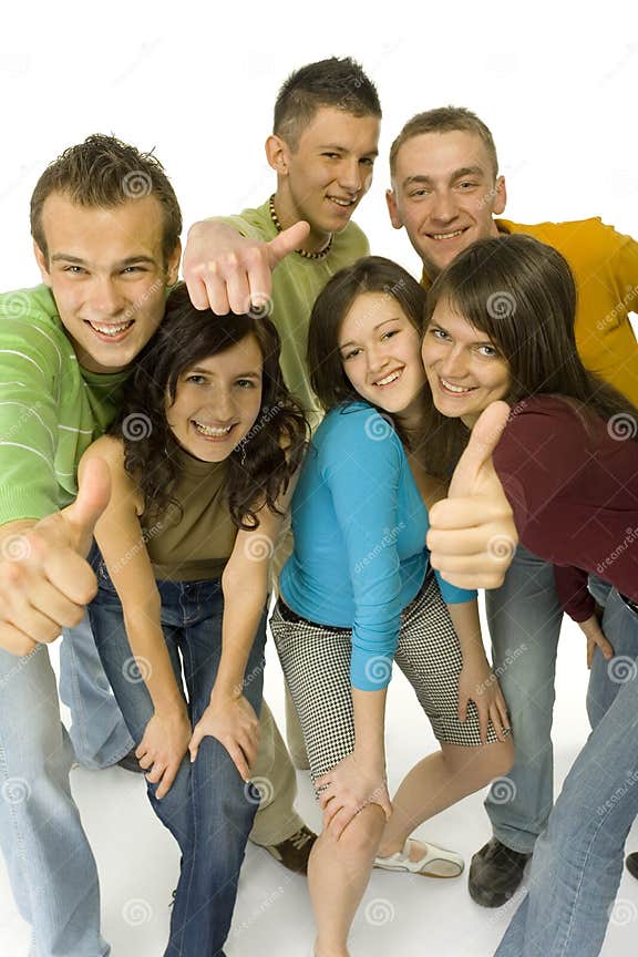 That s OK! stock image. Image of boys, gesticulate, friends - 2386053