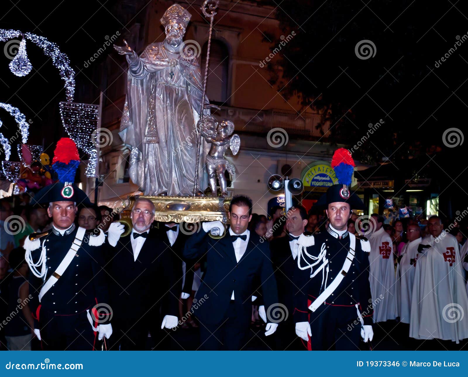 S. Oronzo procession editorial photo. Image of statue - 19373346