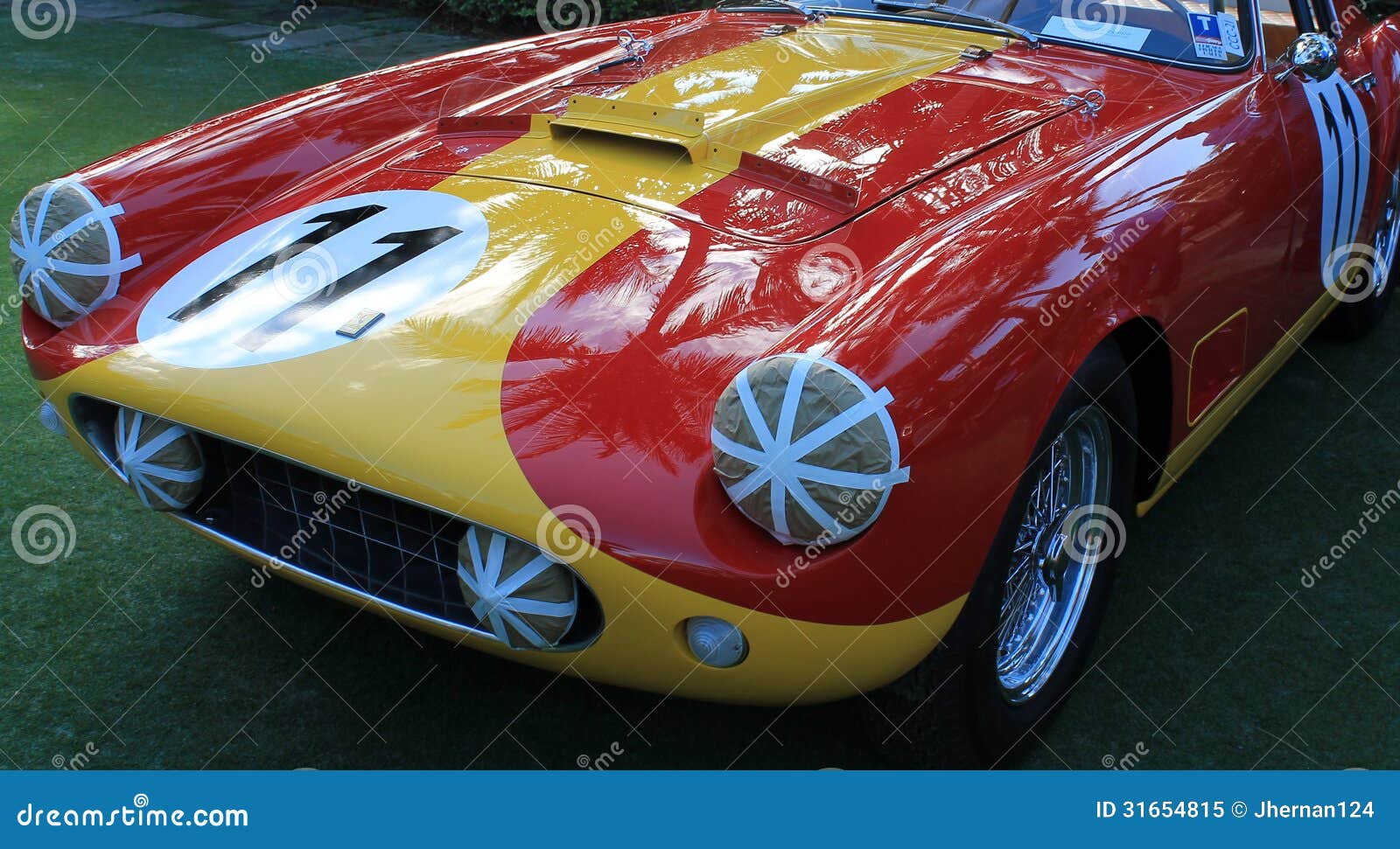 1950s race prepped ferrari editorial image. Image of racer - 31654815