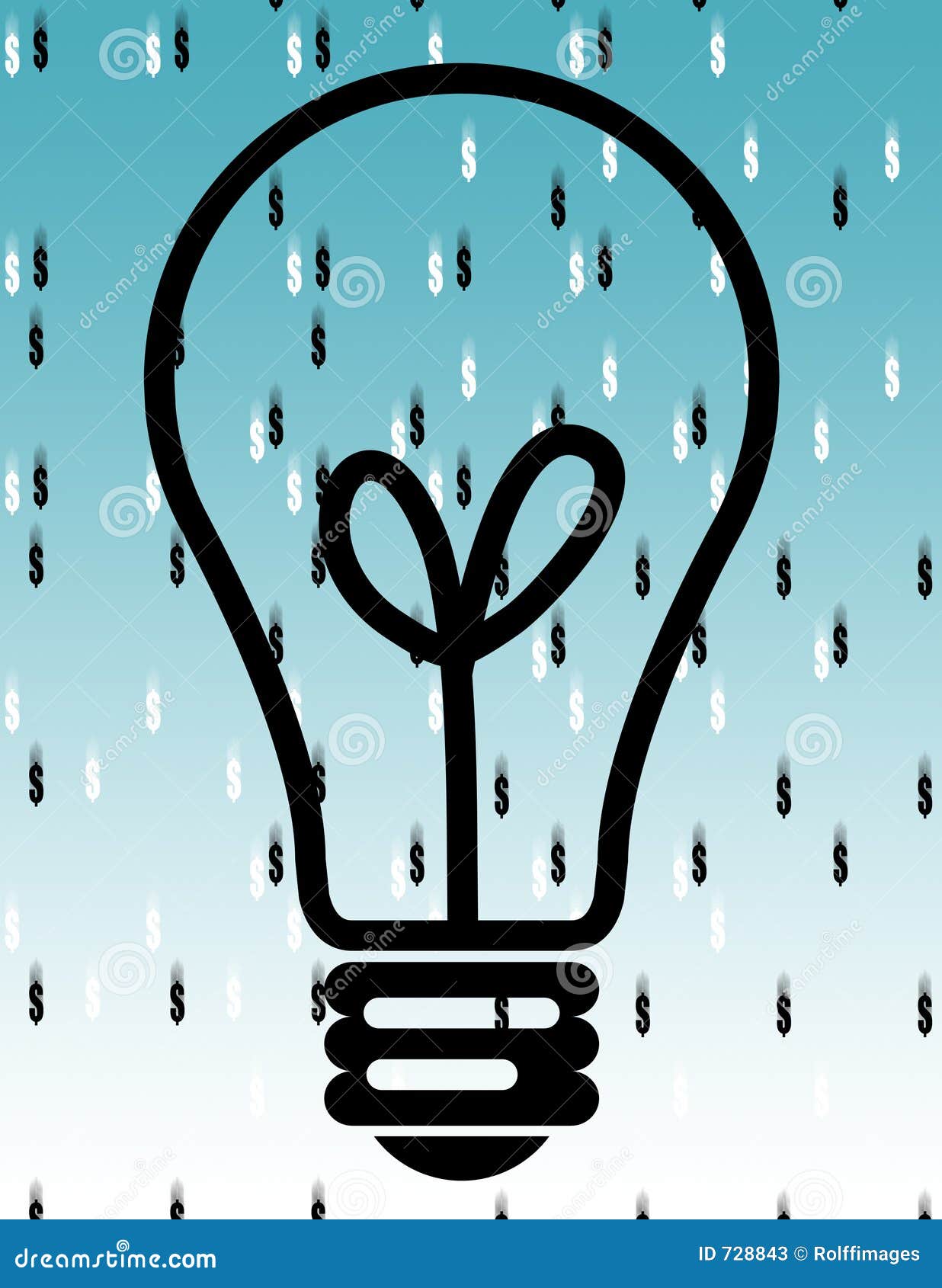 It s raining cash stock illustration. Illustration of cost - 728843