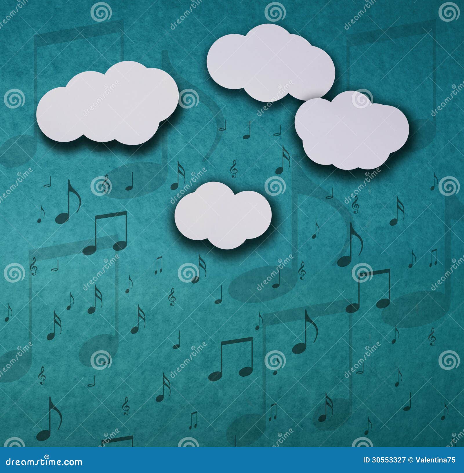 Its raining notes stock illustration. Illustration of detail - 30553327