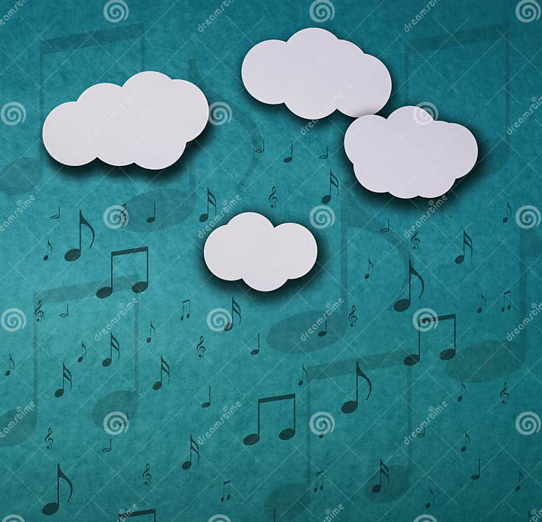 Its raining notes stock illustration. Illustration of detail - 30553327
