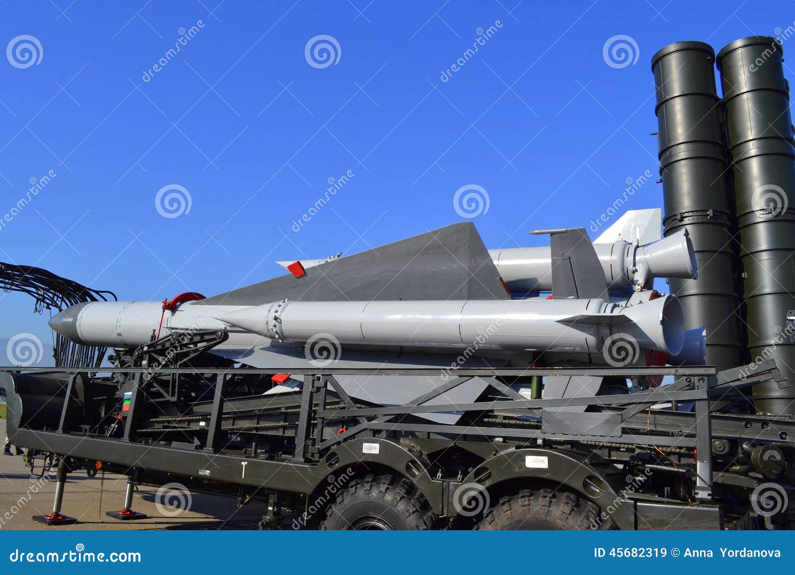 S-200 S-300 Anti-aircraft Missile Complexes Stock Image - Image of ...