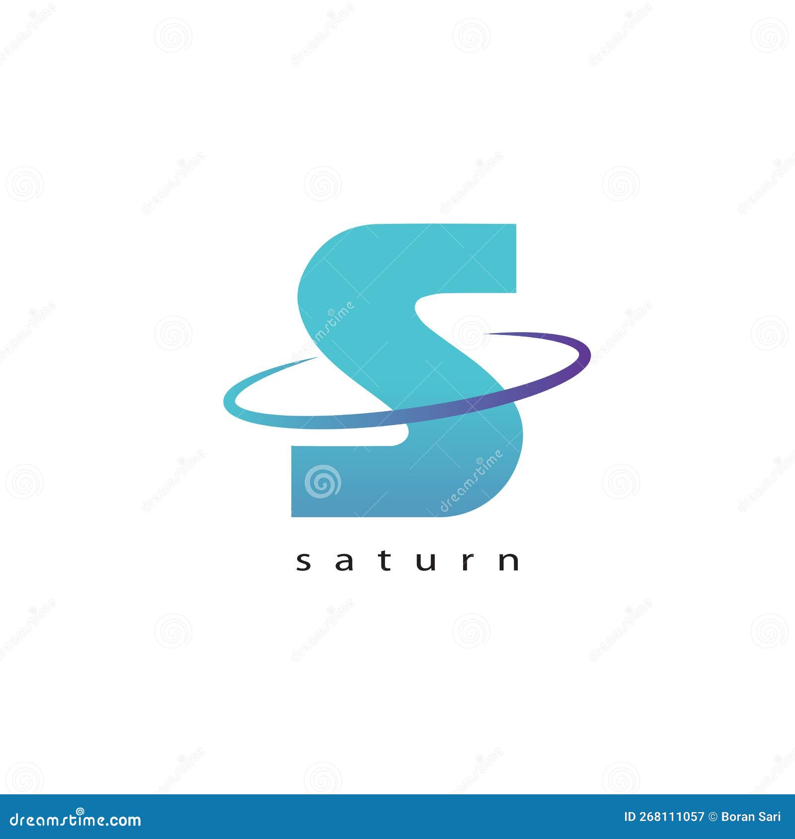 S Saturn Logo Brand, Symbol, Design, Graphic, Minimalist.logo Stock ...