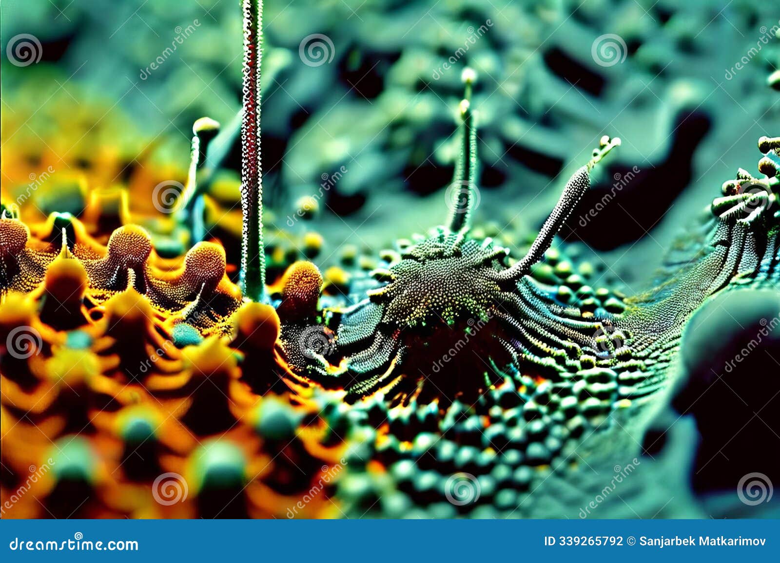 Electron Microscopy Molucule, Electron Microscopy, Generative AI ...