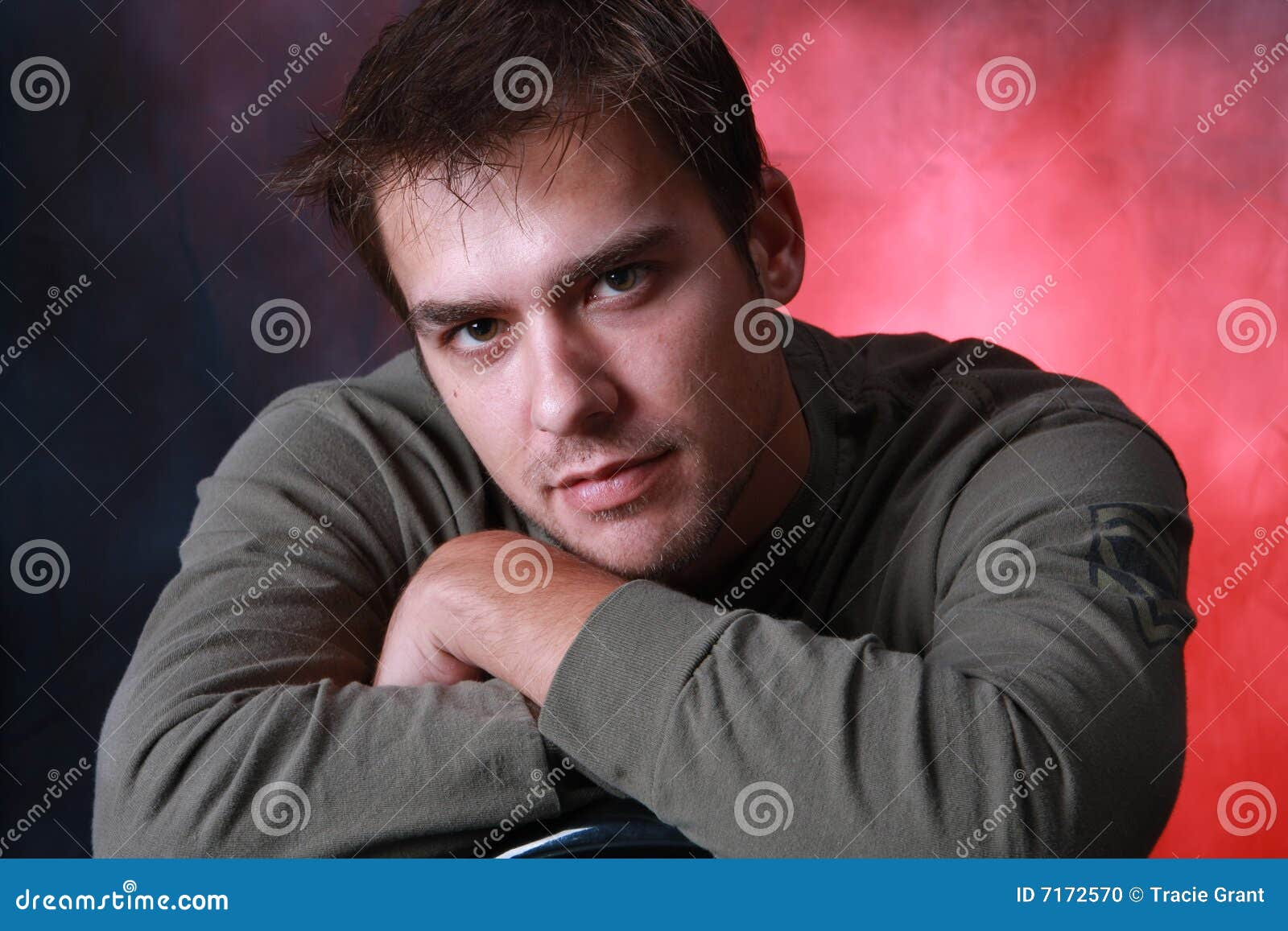 He s Serious stock photo. Image of serious, model, portrait - 7172570