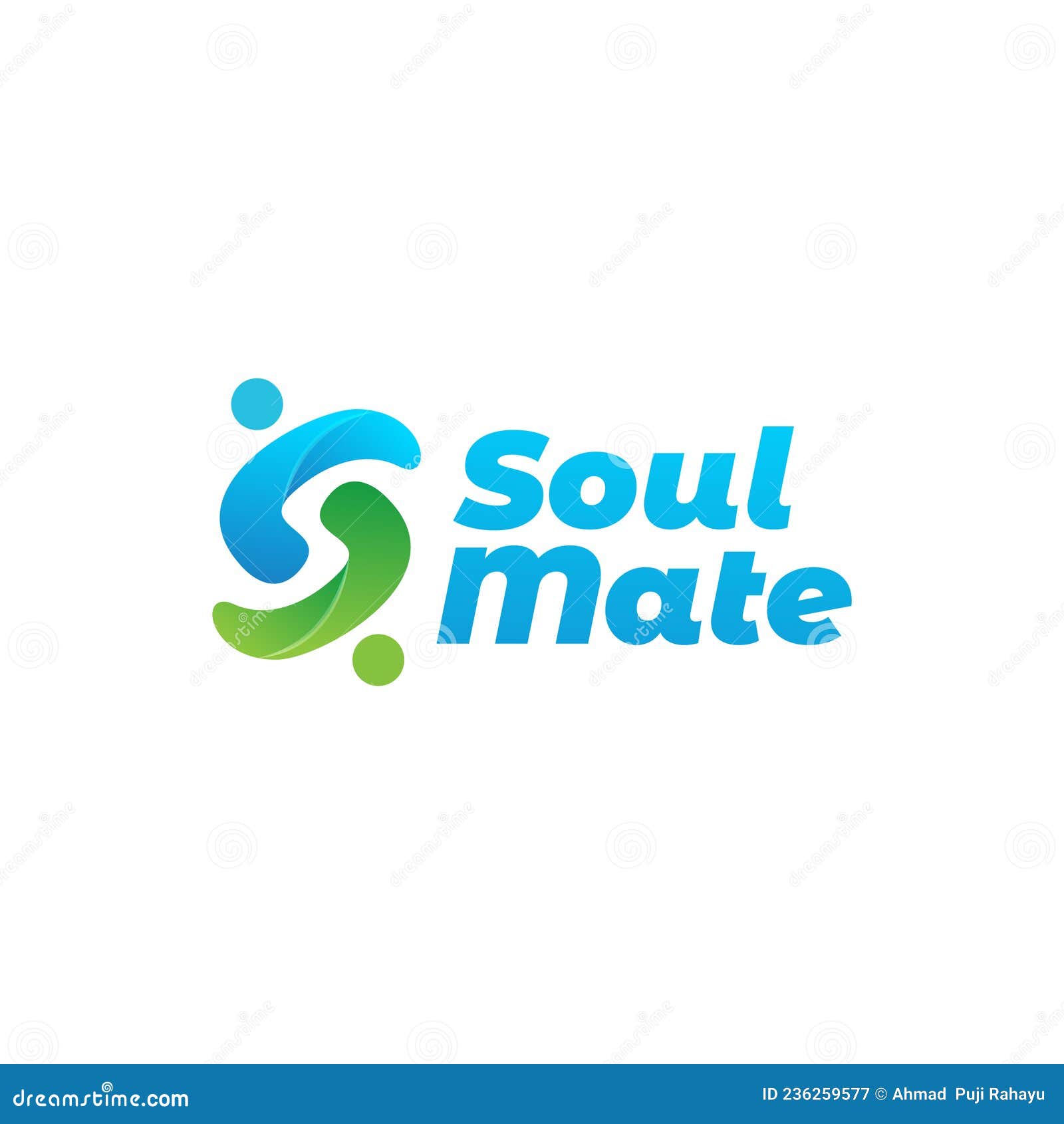 S for Soulmate Abstract Logo Symbol Icon Vector Graphic Design ...