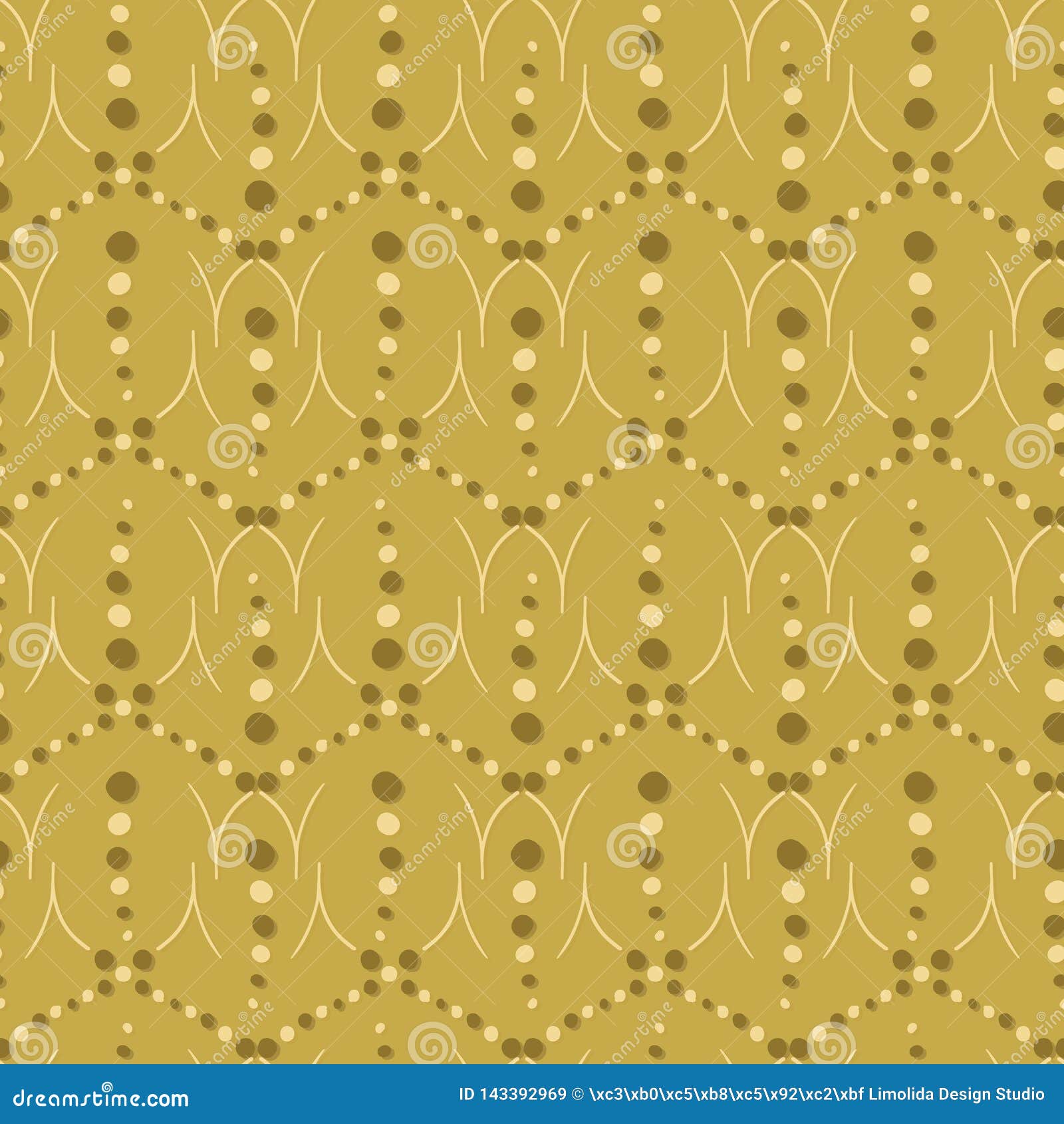 1950s Style Retro Polka Dot Seamless Vector Pattern. Ditsy Tiny Dotted ...