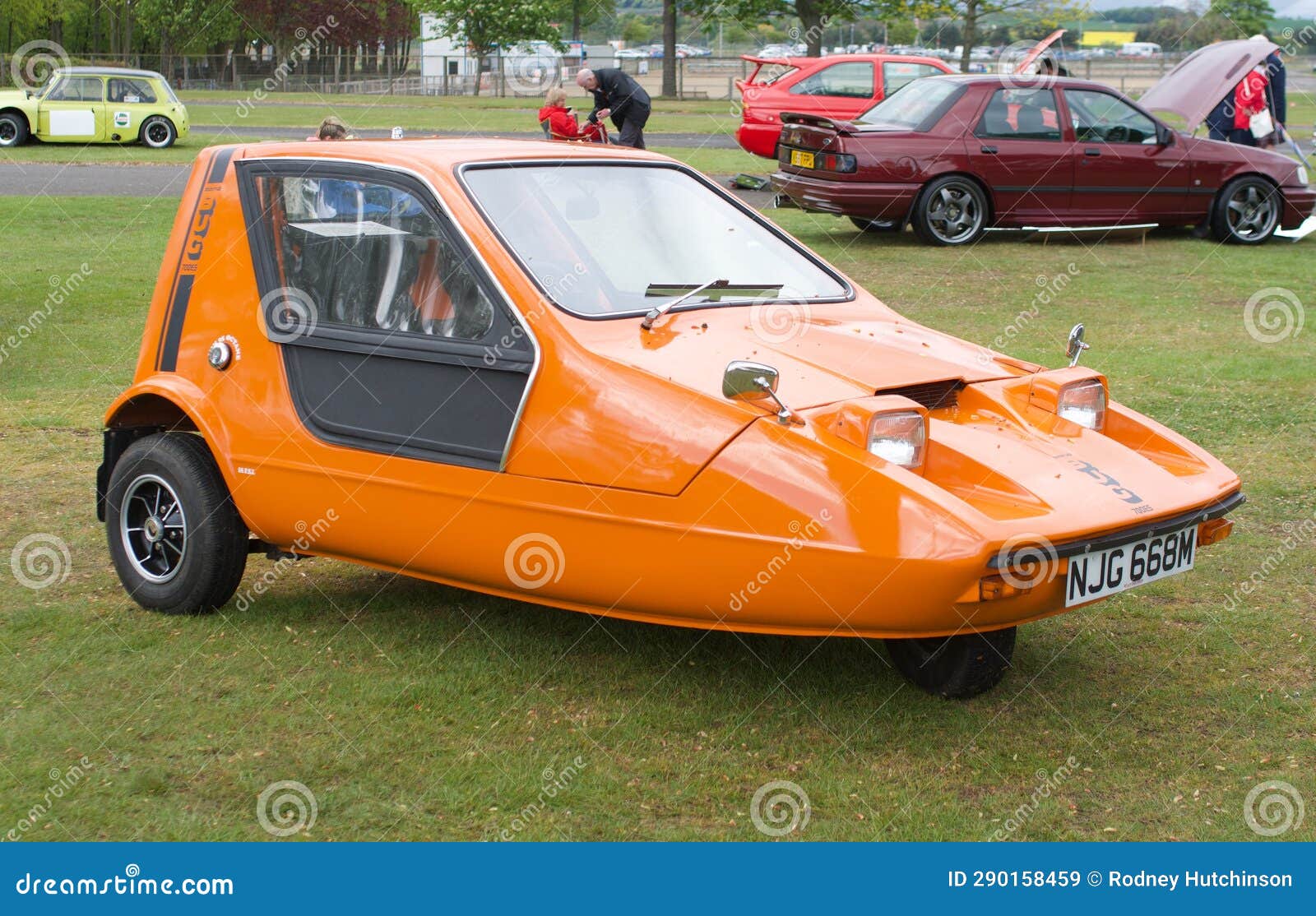 1970 S Three Wheeler Bond Bug Editorial Stock Image - Image of bond ...
