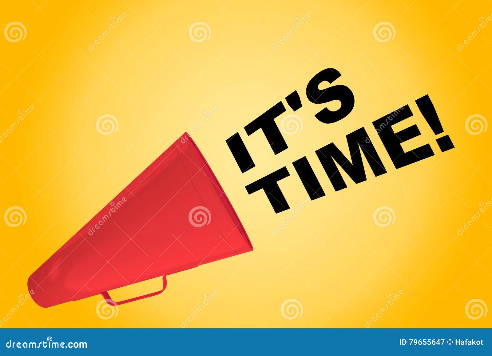 It s Time! concept stock illustration. Illustration of appointment ...