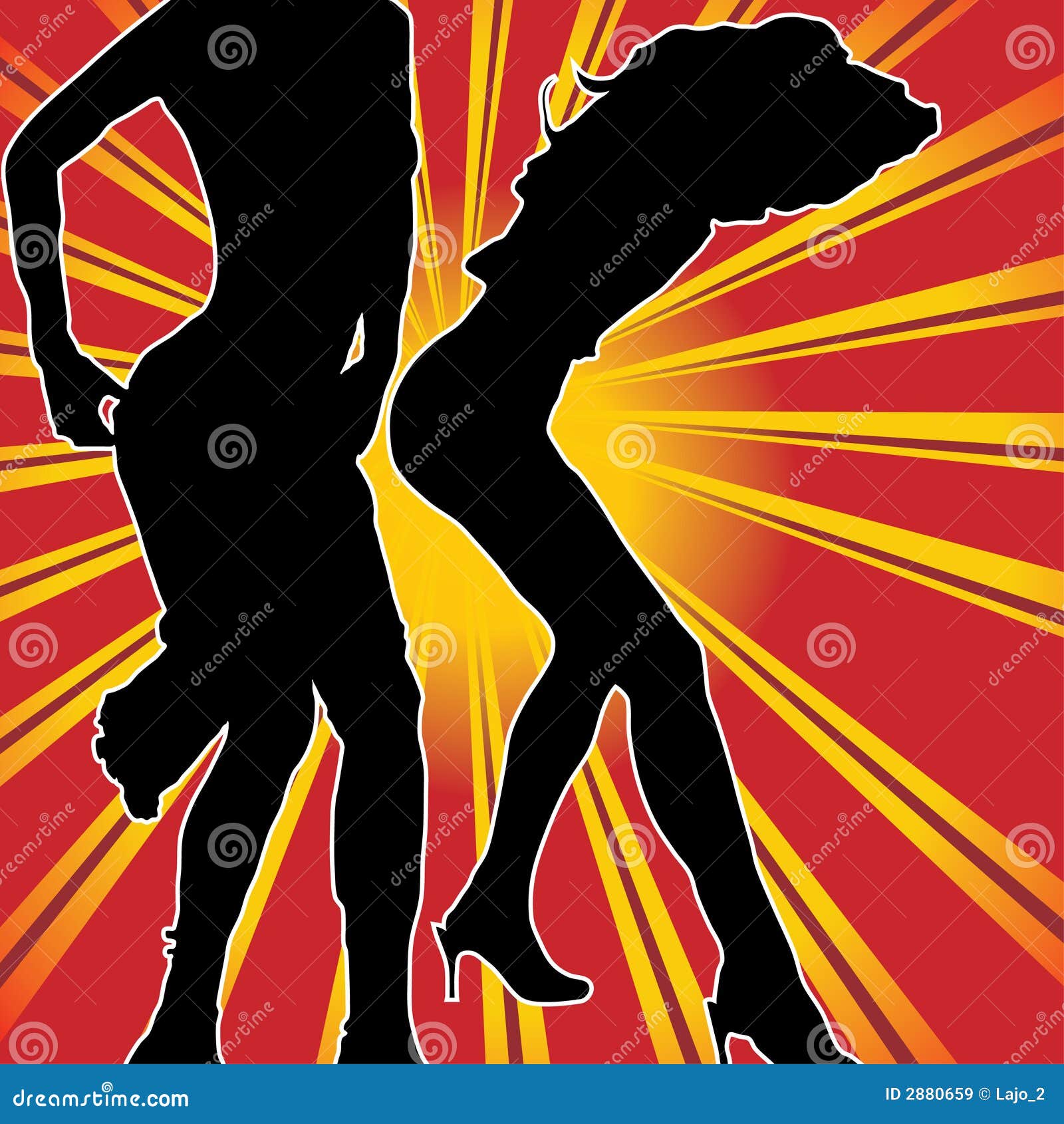 It s time to dance stock vector. Illustration of artwork - 2880659