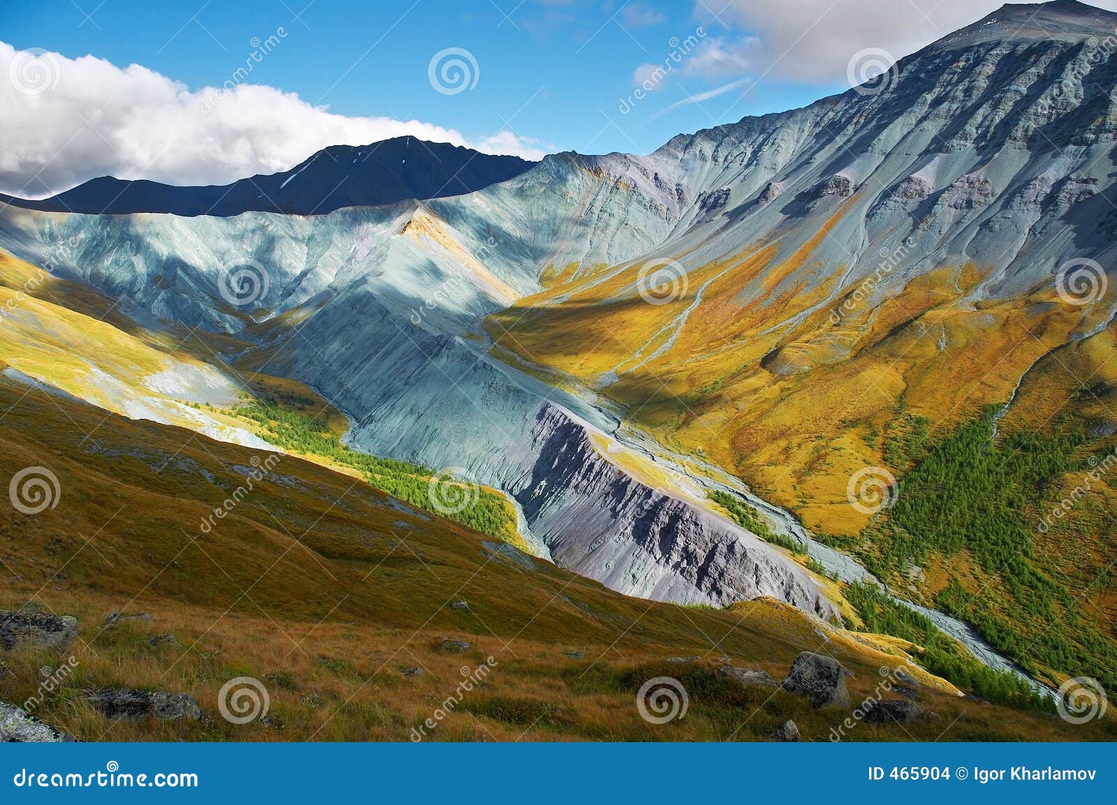 It S a Very Beautiful Altay Mountains_01 Stock Photo - Image of scenery ...