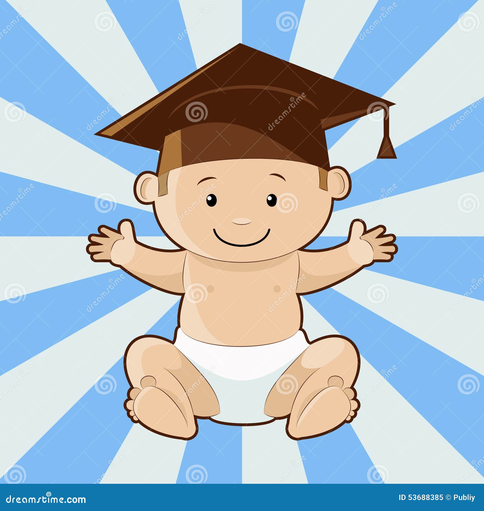 It s a wise child stock vector. Illustration of intelligence - 53688385