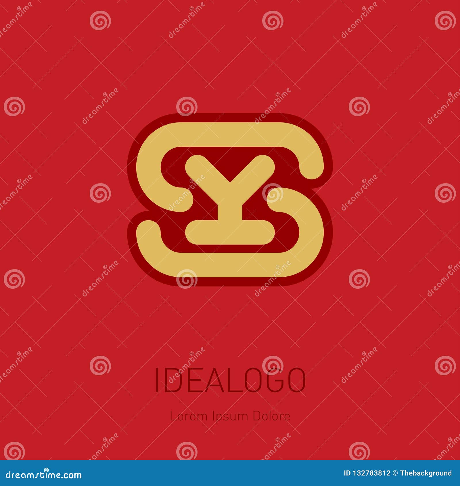 S and Y Initial Logo. SY - Vector Design Element or Icon. Initial ...