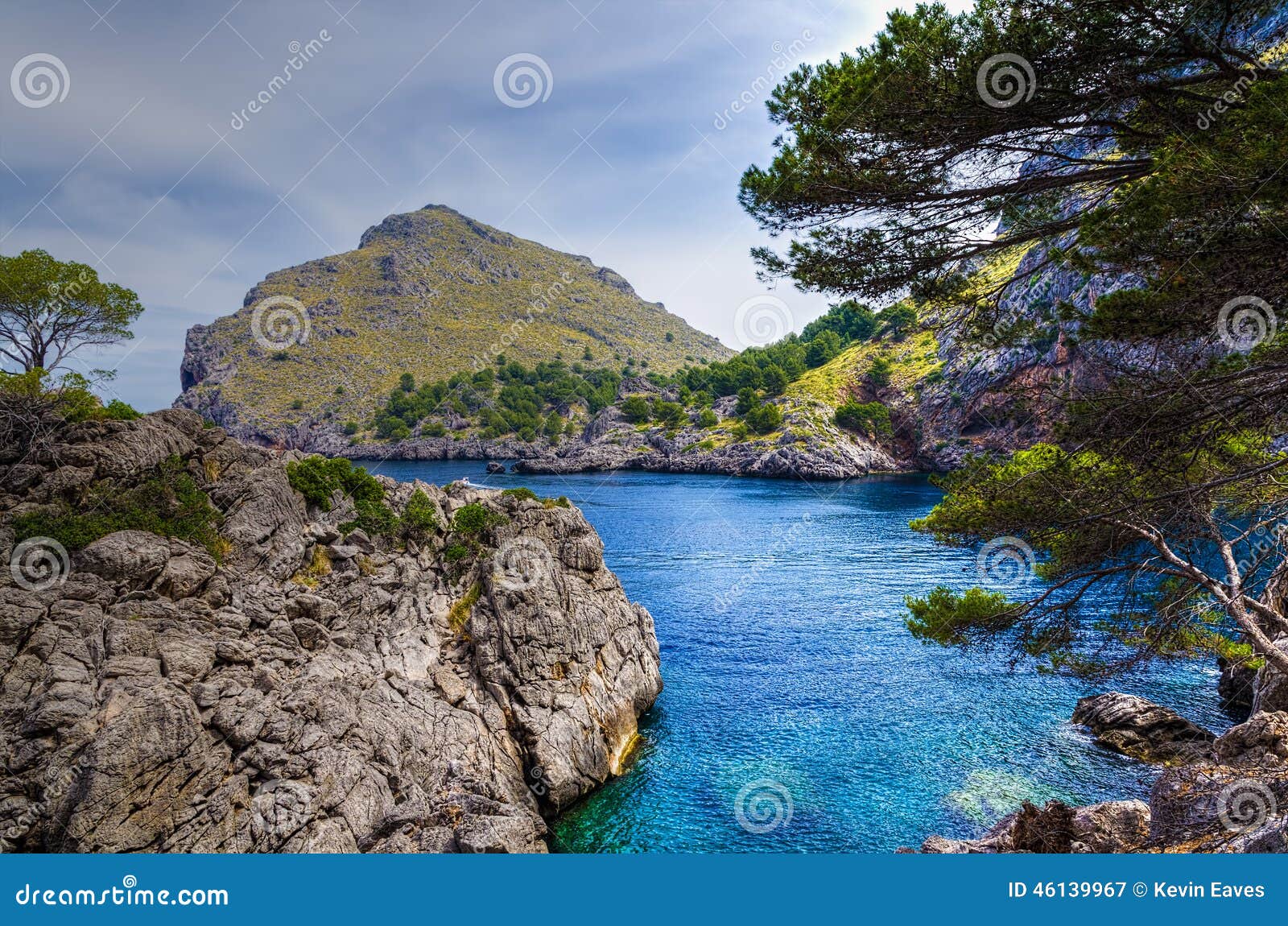 Sa Calobra on Majorca stock image. Image of destination - 46139967