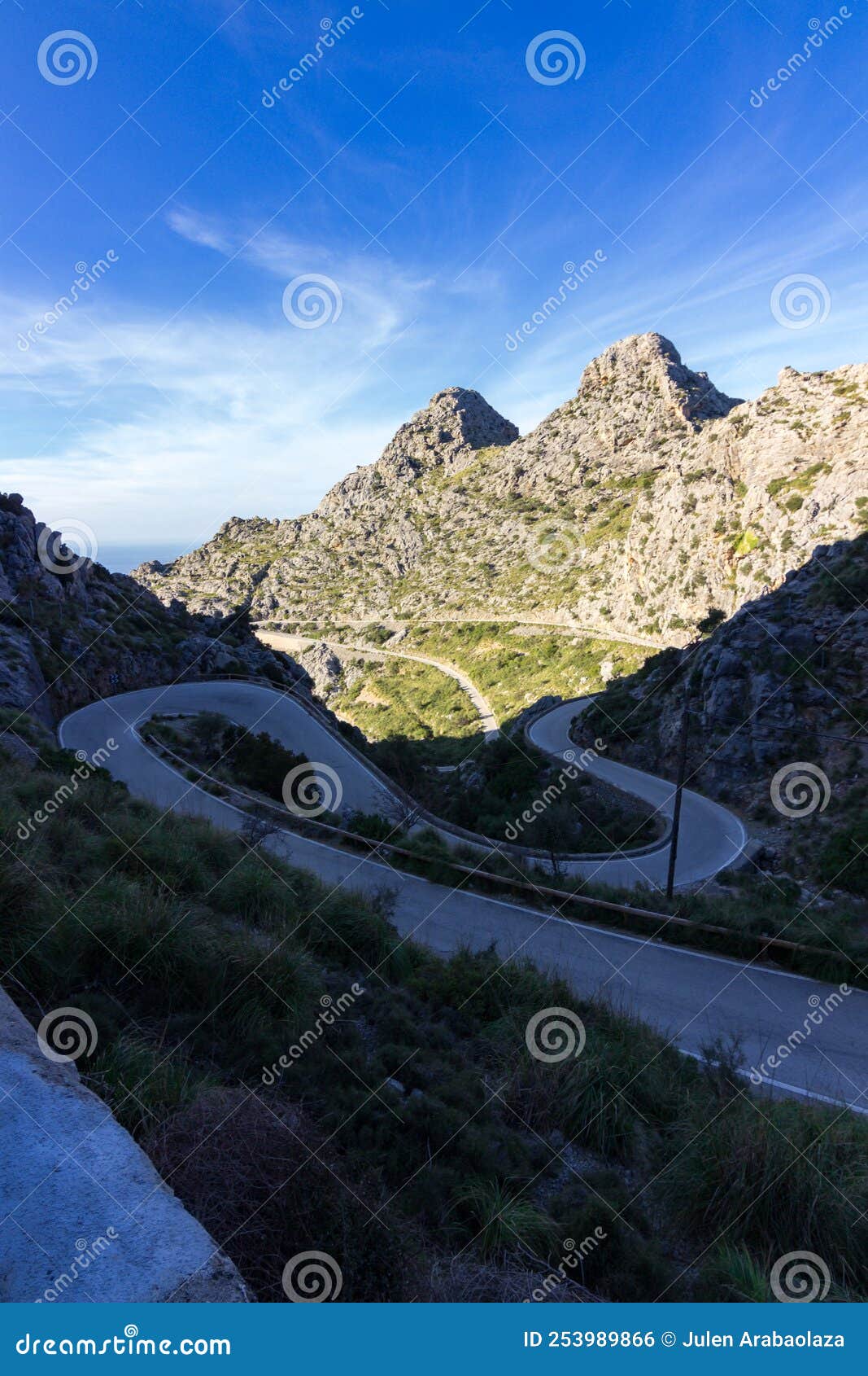 Sa Calobra Road in Mallorca Spain Stock Photo - Image of spain, island ...