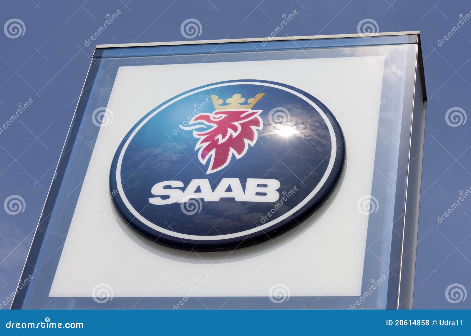 Saab sign editorial stock photo. Image of abstract, cars - 20614858