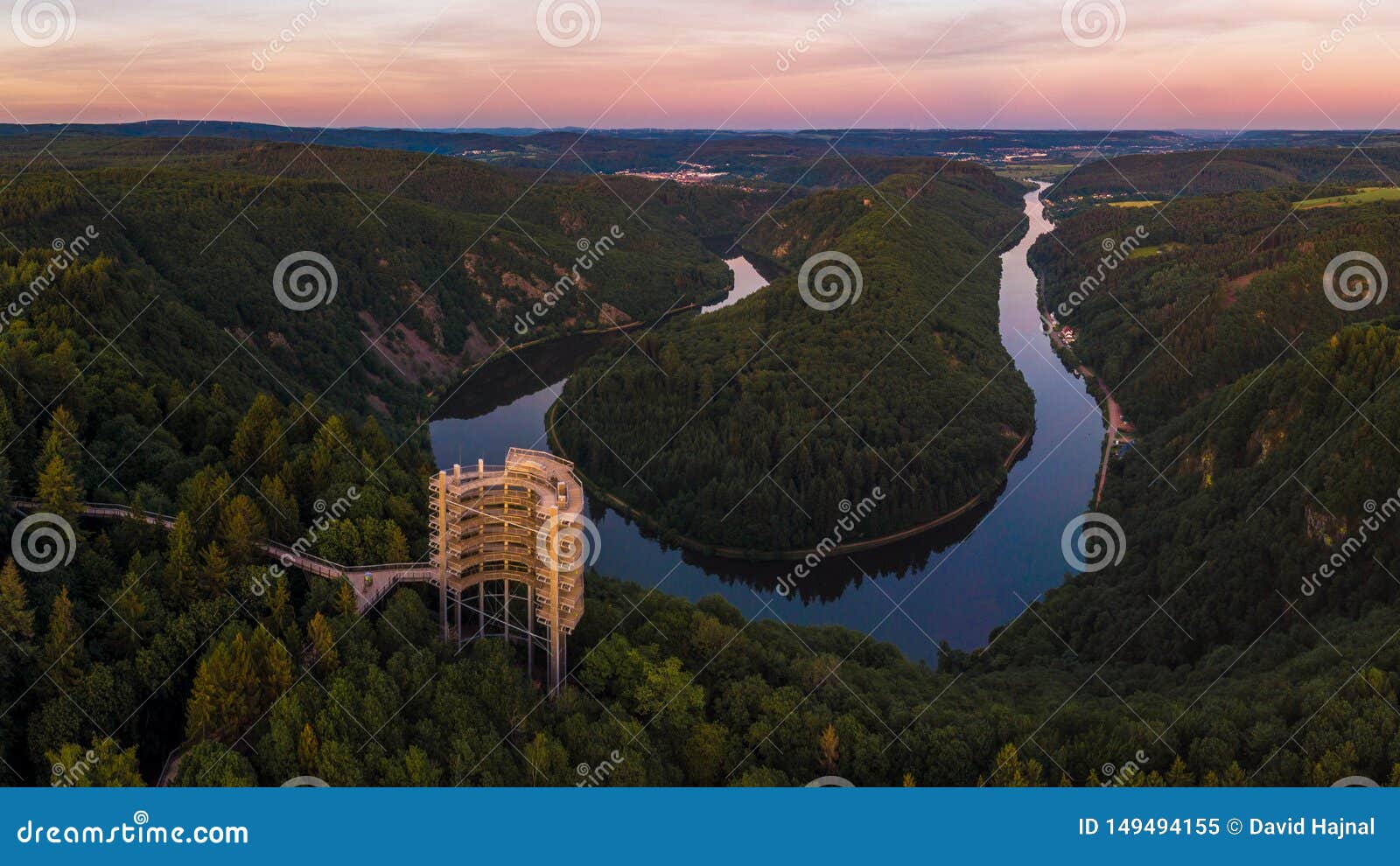 Saar Loop stock image. Image of mountain, panorama, park - 149494155