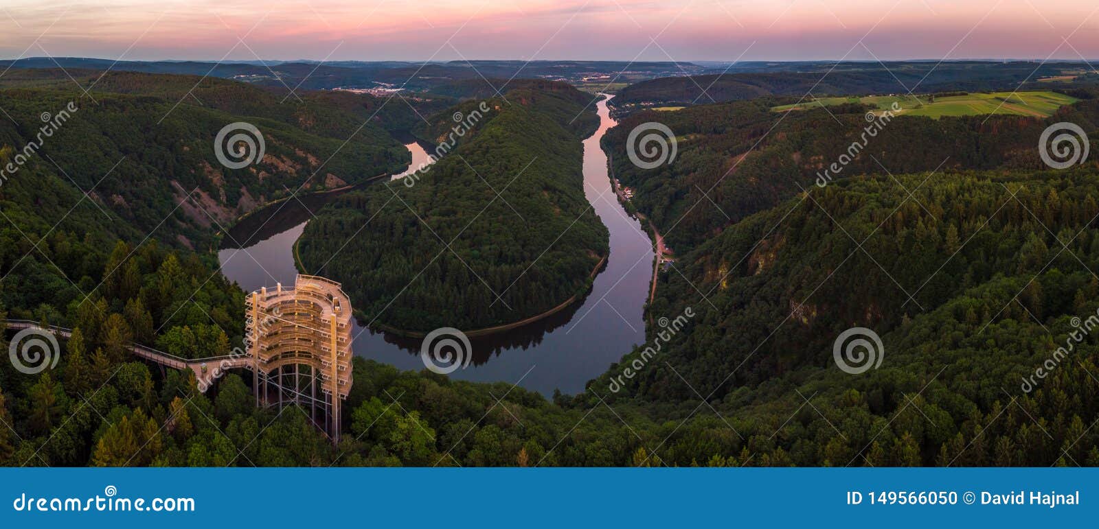 Saar Loop stock photo. Image of horseshoe, europe, canyon - 149566050