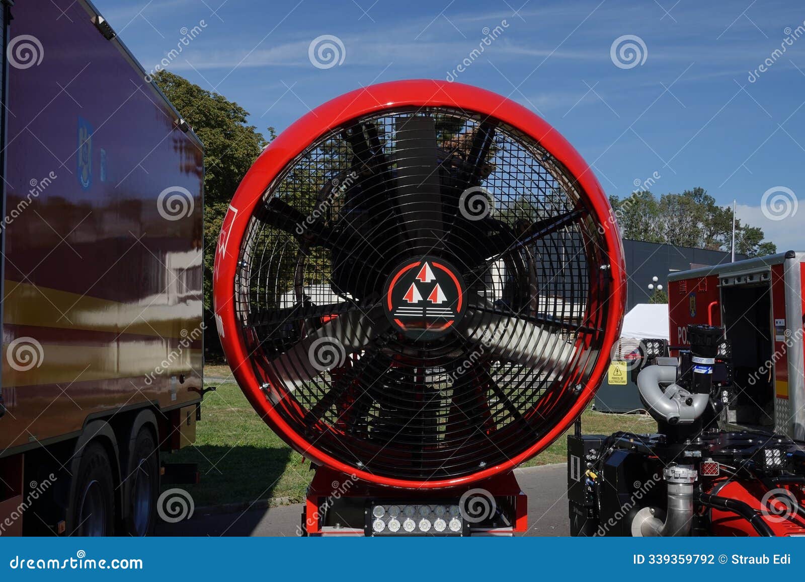 SAB 2024 - Firefighting Ventilation Fan Stock Photo - Image of shape ...