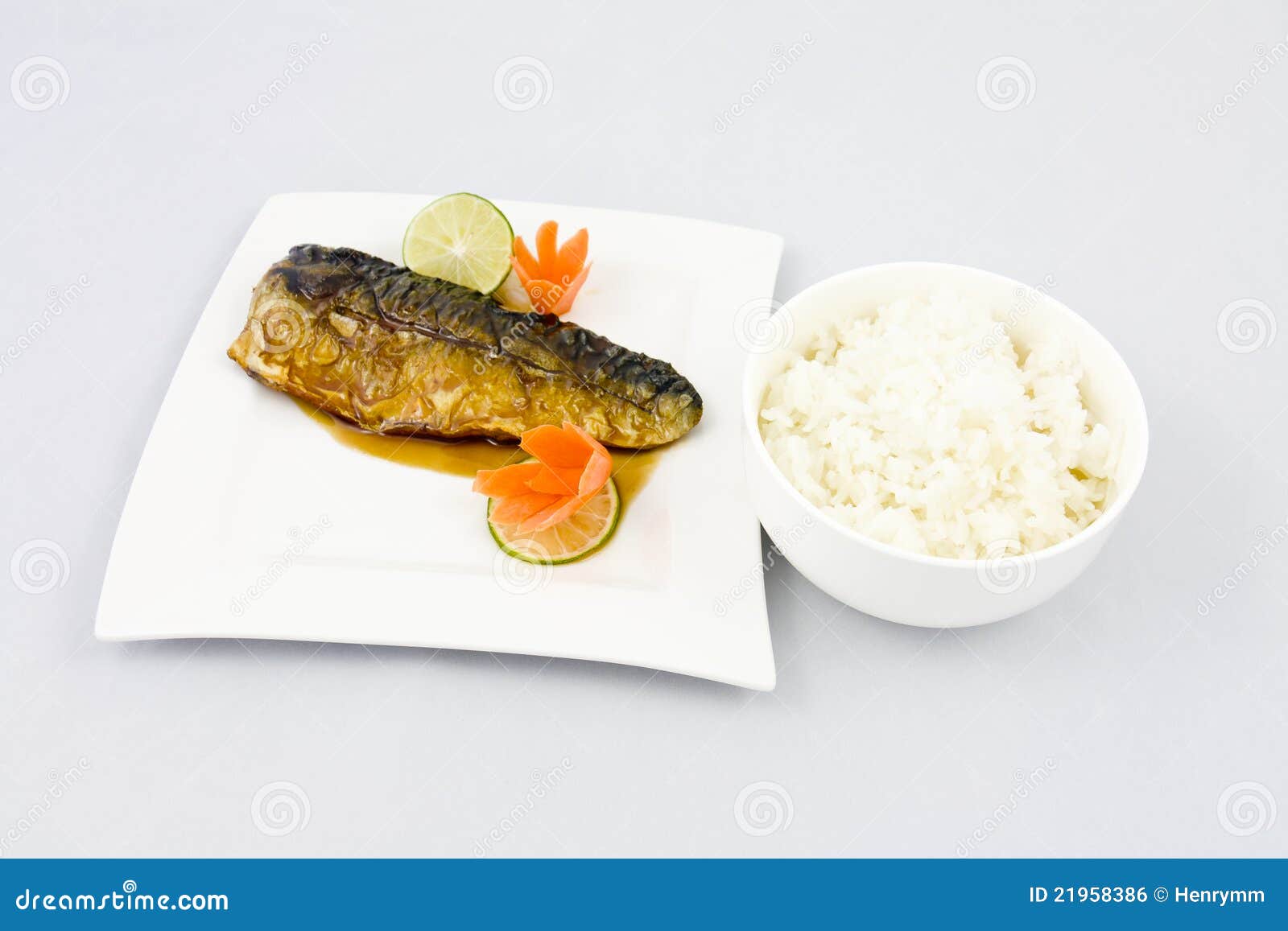 Saba, grilled Mackerel stock photo. Image of seafood - 21958386